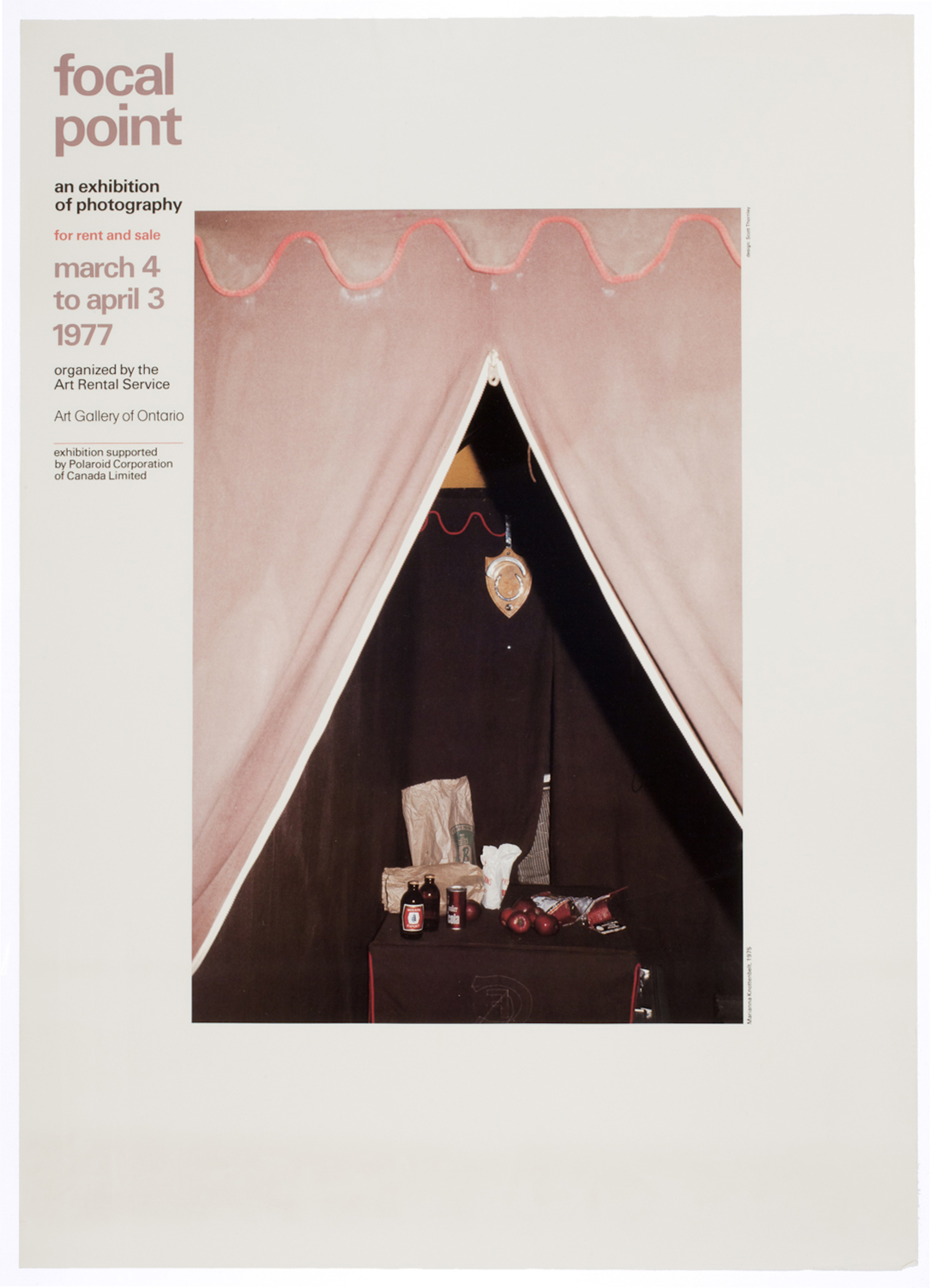 [Exhibition poster for Focal Point, Art Gallery of Ontario ...