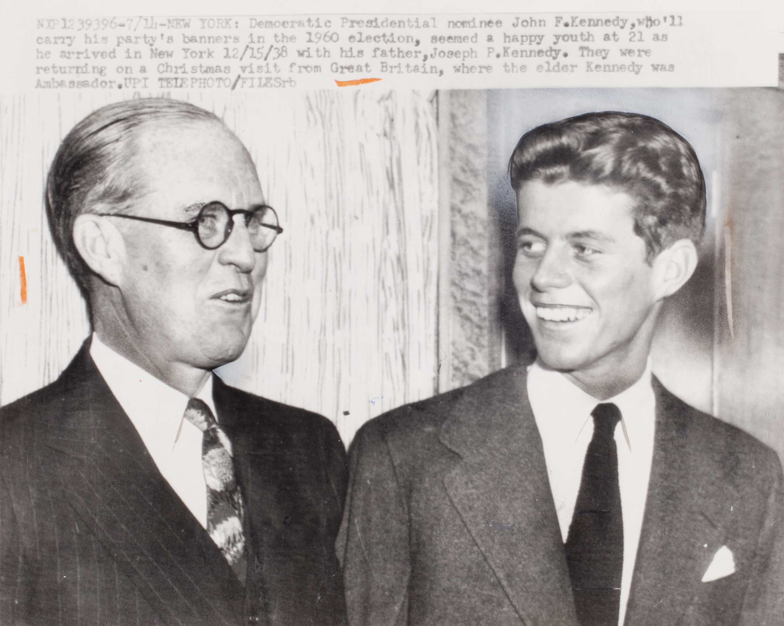 [Joseph P. Kennedy and John F. Kennedy] | International Center of ...