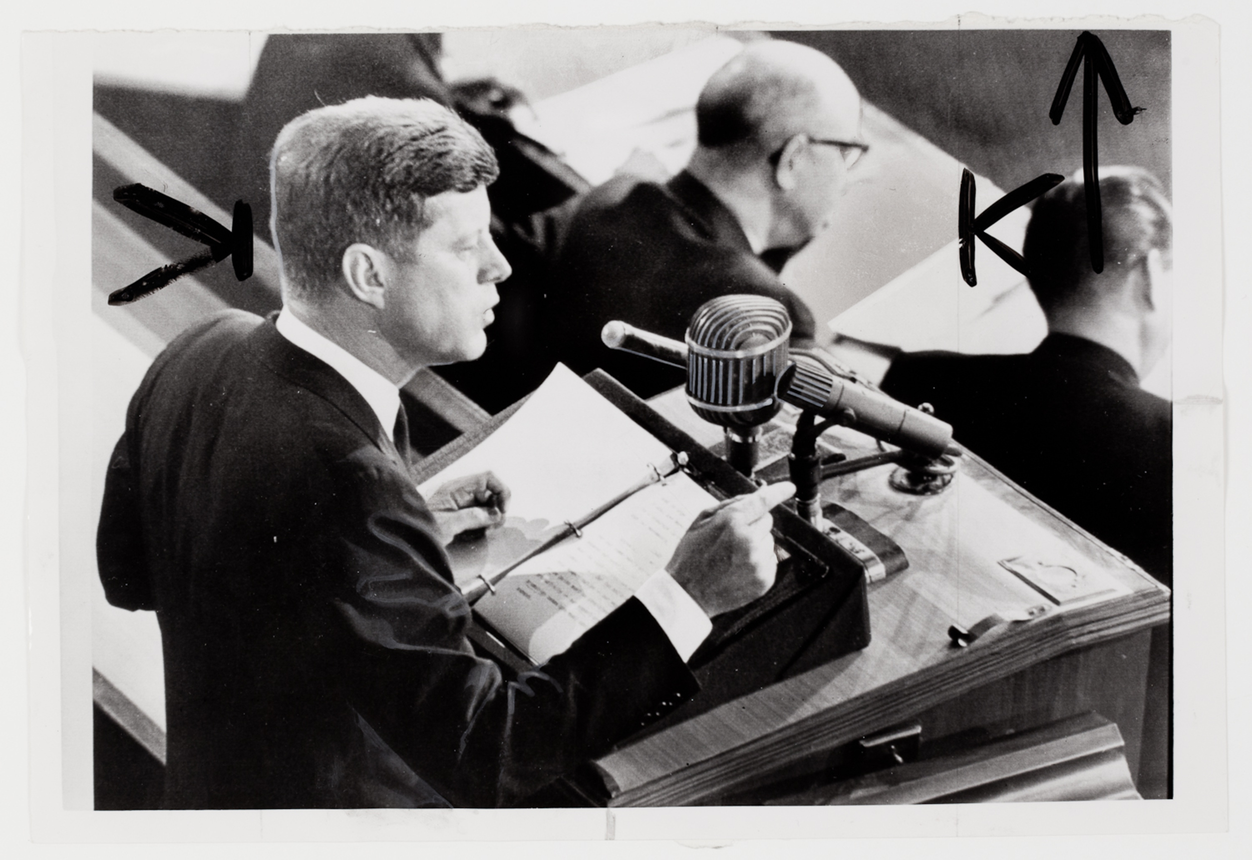 [President John F. Kennedy delivering the State of the Union address ...