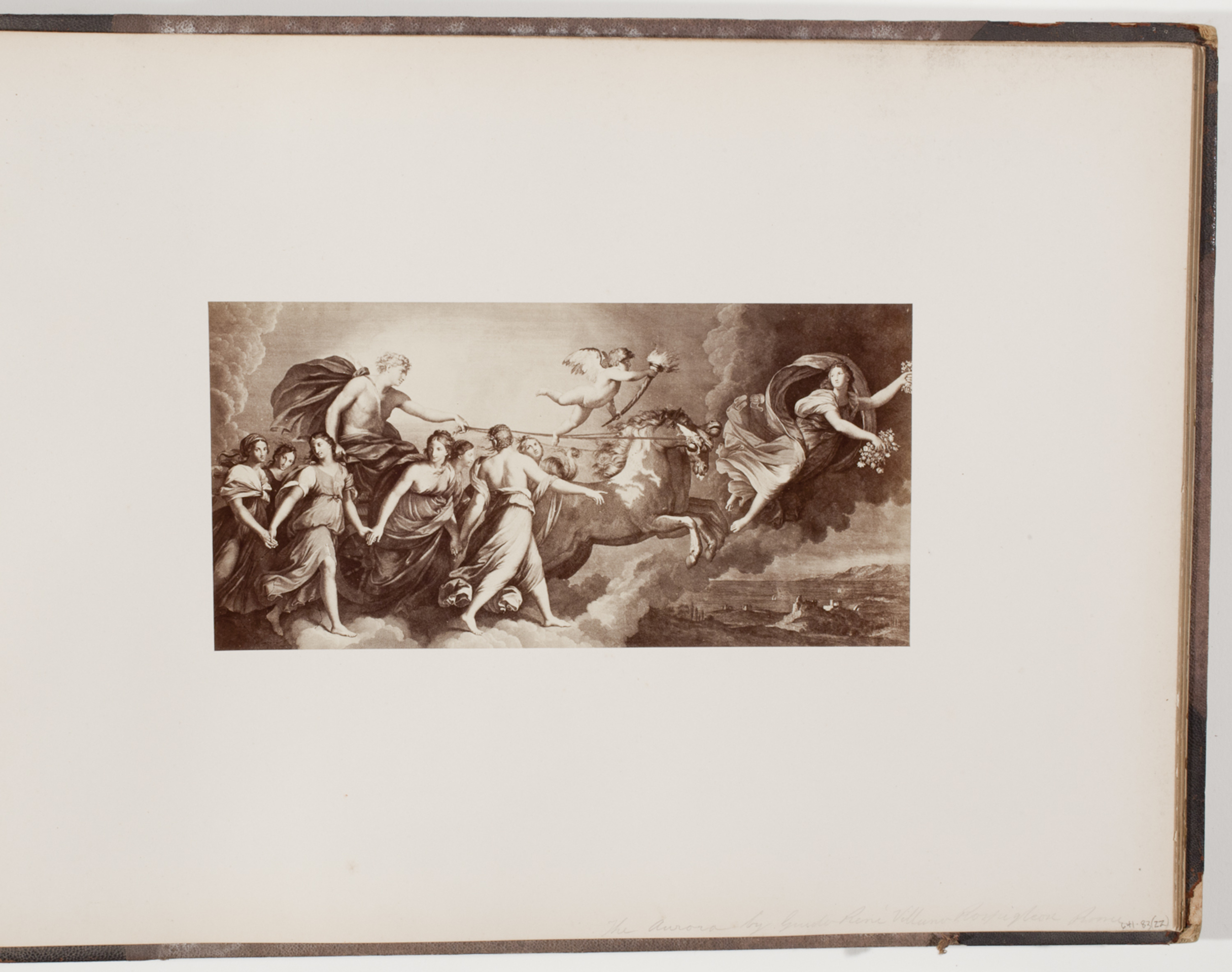 [Aurora, fresco by Guido Reni on the ceiling of the Casino Pallavicini ...