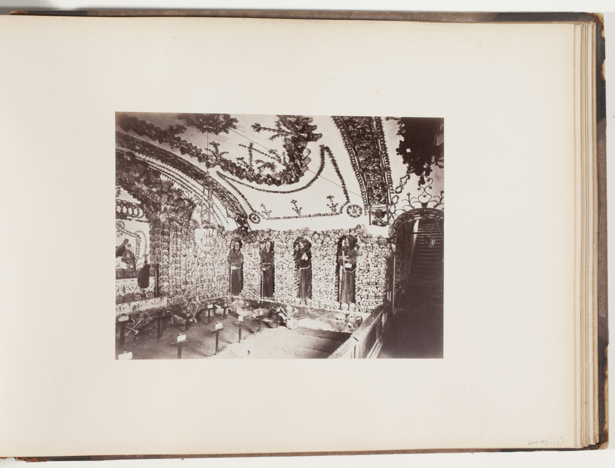 [The Bone Crypt of the Capuchin Friars in The Church of Santa Maria ...