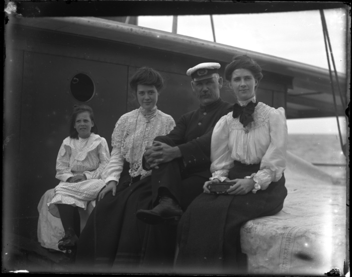 [Miss and Mrs. Penehaen and Captain Carey, SS Parima] | International ...