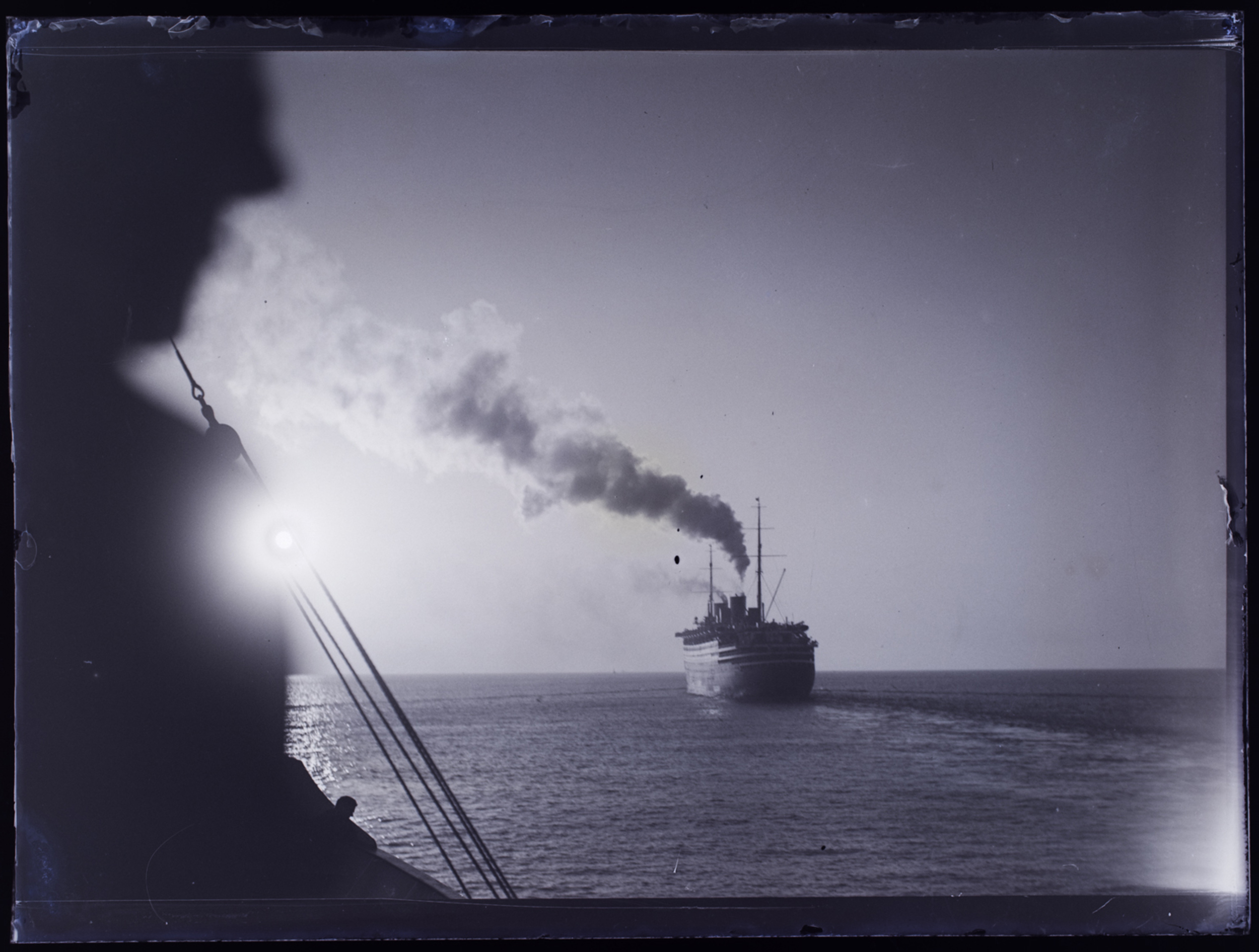 [SS Bremen at sea] | International Center of Photography