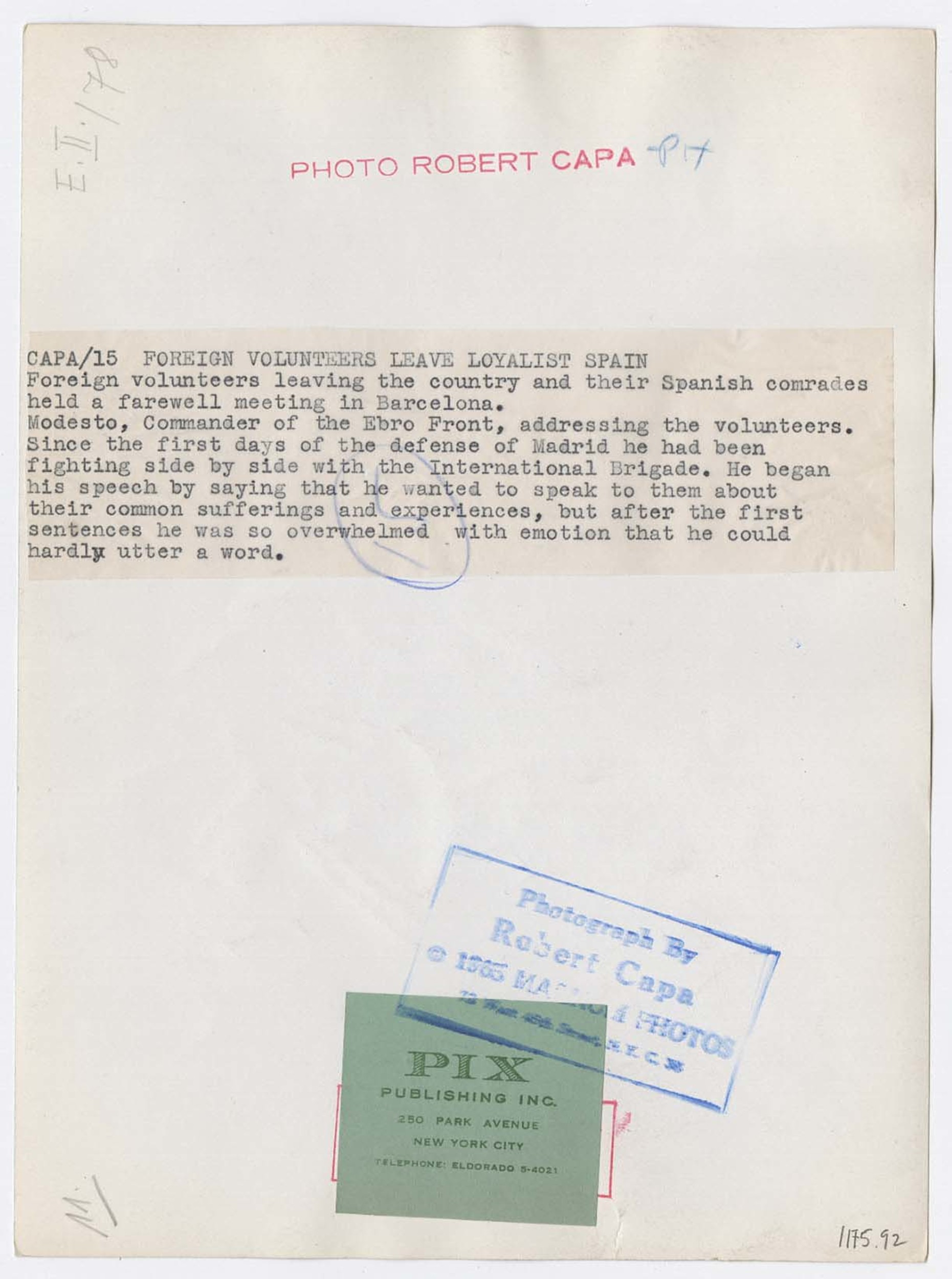 [General Juan Modesto speaking at a farewell ceremony for the ...