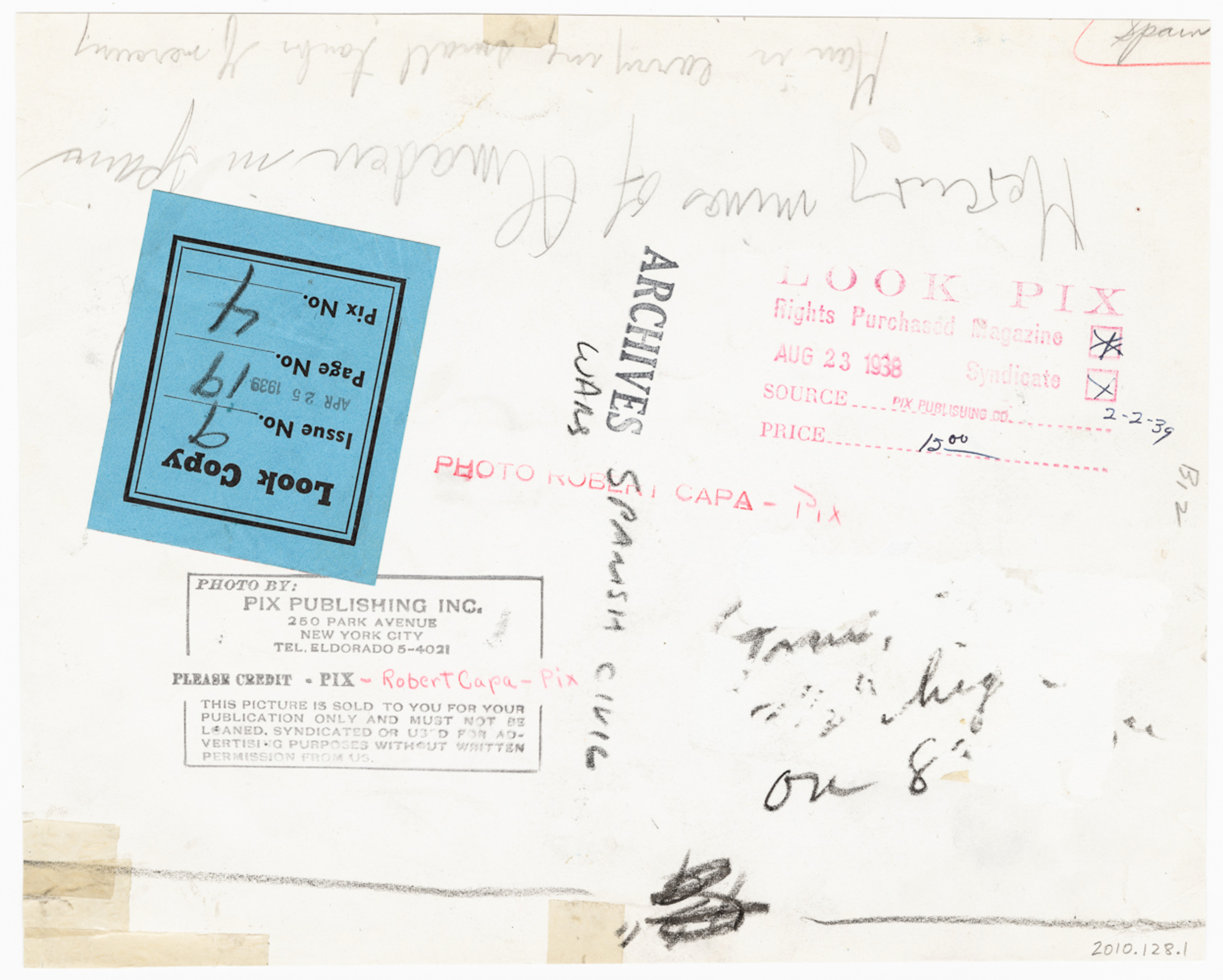 [Man carrying tanks of mercury in mercury mine, Almaden, Spain ...