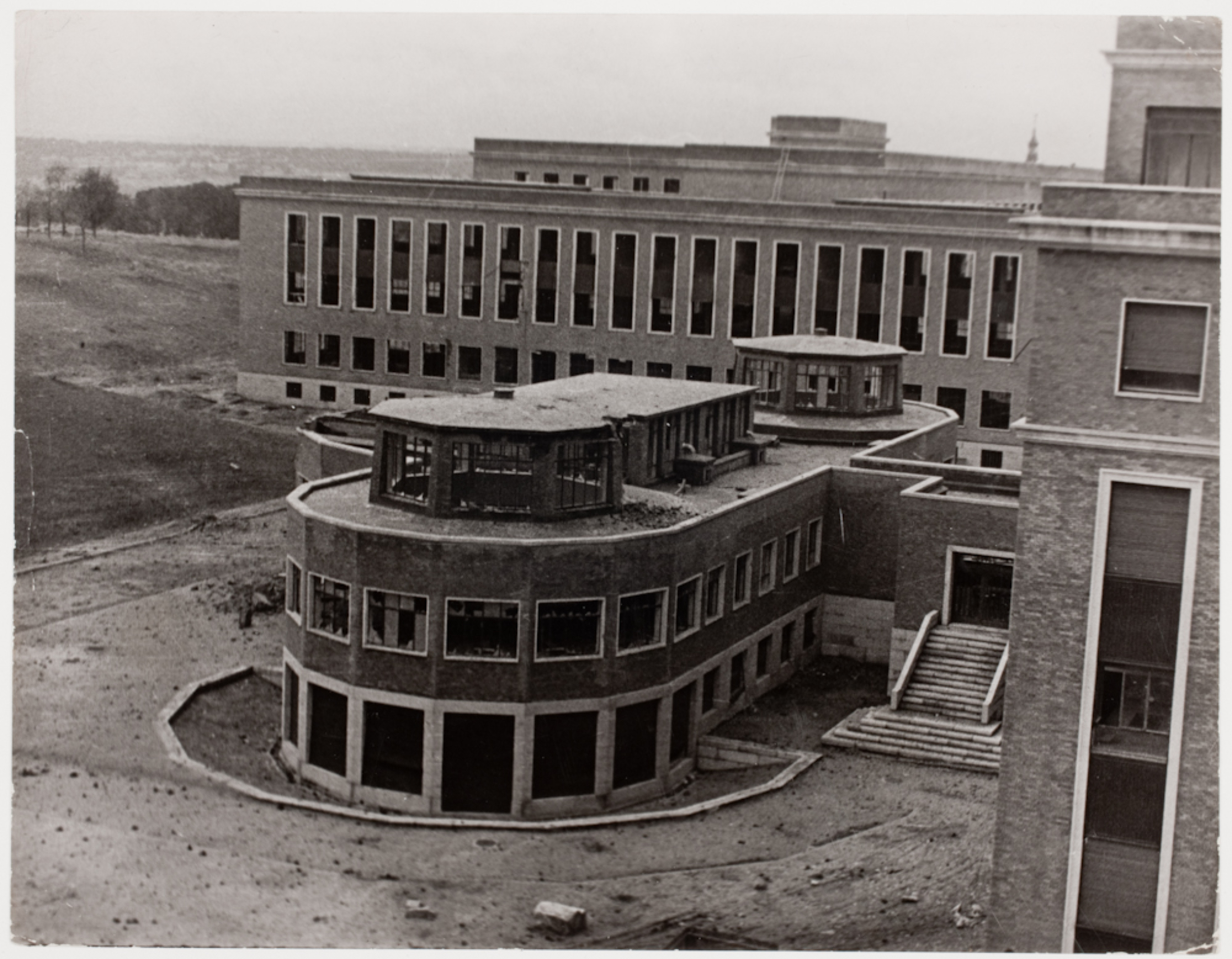[Medical school building, University City, Madrid] | International ...