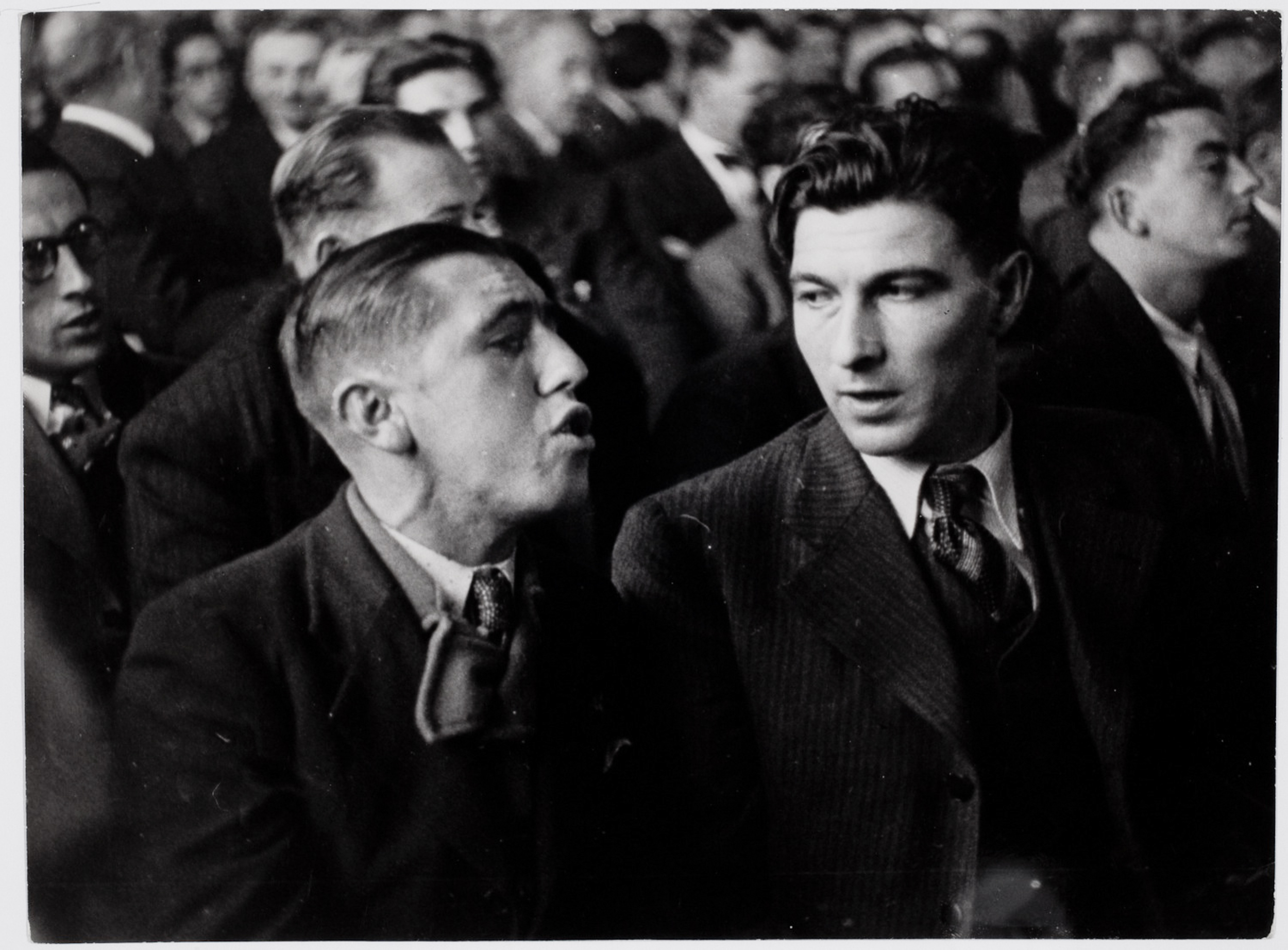 [Audience at Congress of the Radical Socialist Party, Biarritz, France ...