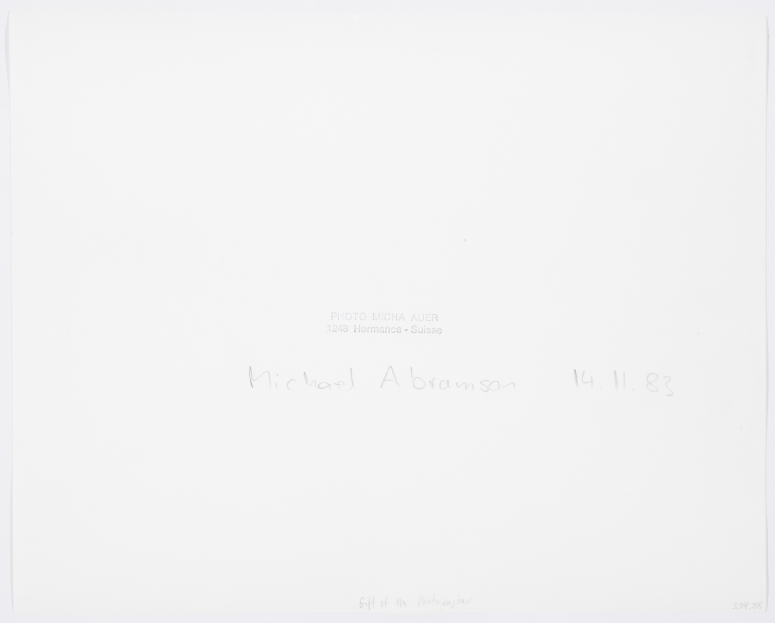 Michael Abramson | International Center of Photography