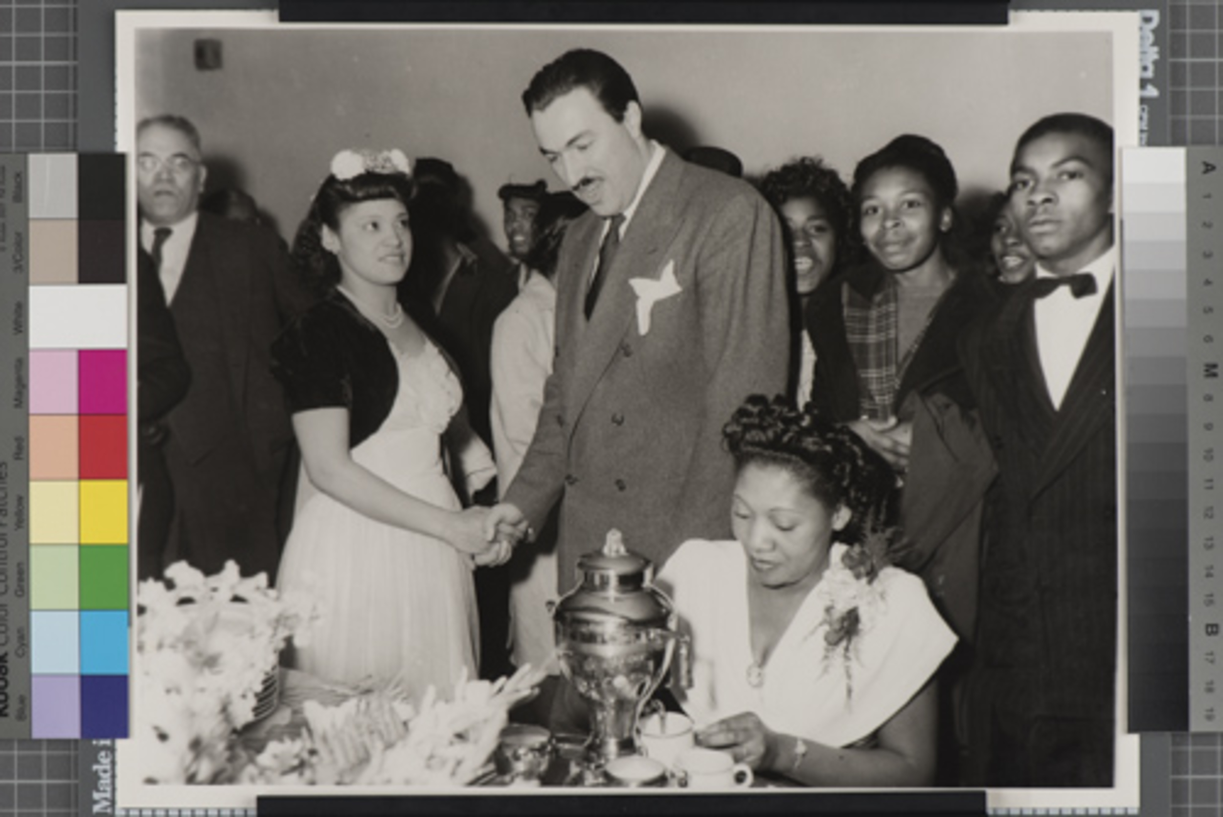 Congressman Adam Clayton Powell of Brooklyn, New York, guest speaker ...