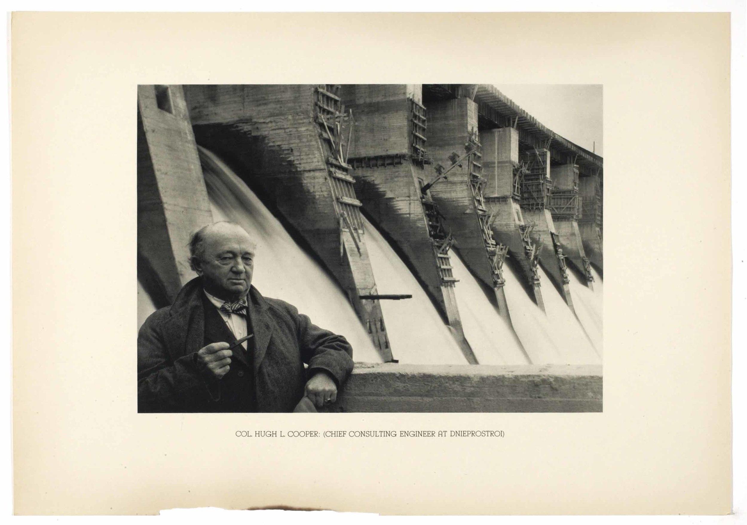 Col. Hugh L. Cooper: (Chief Consulting Engineer at Dnieprostroi ...