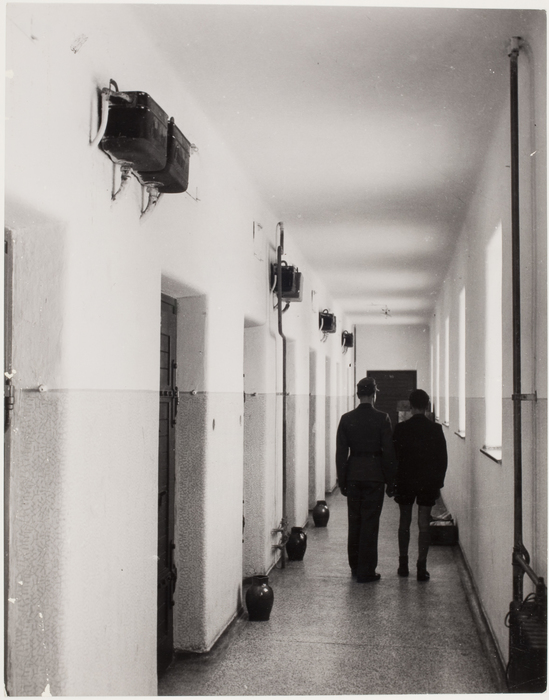 [Ward and young boy in prison corridors, Austria] | 1International ...