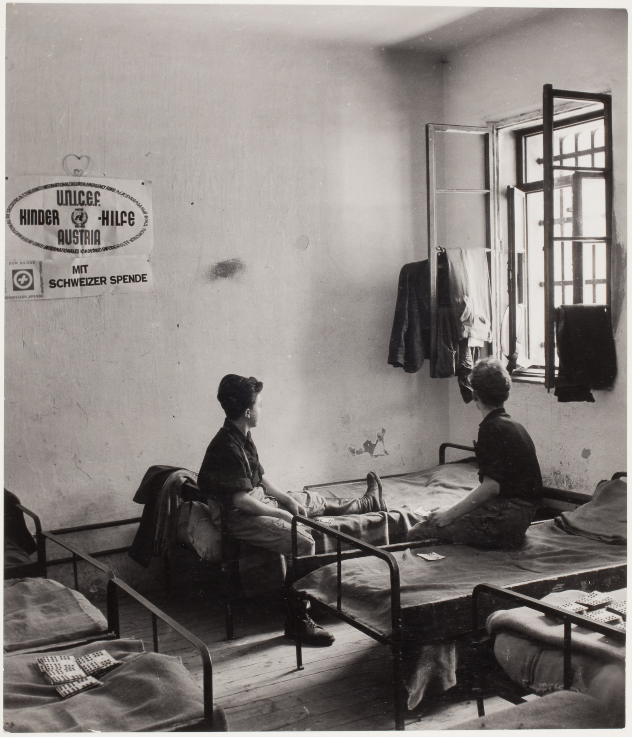 [Two boys in prison cell for juvenile delinquents, Vienna ...
