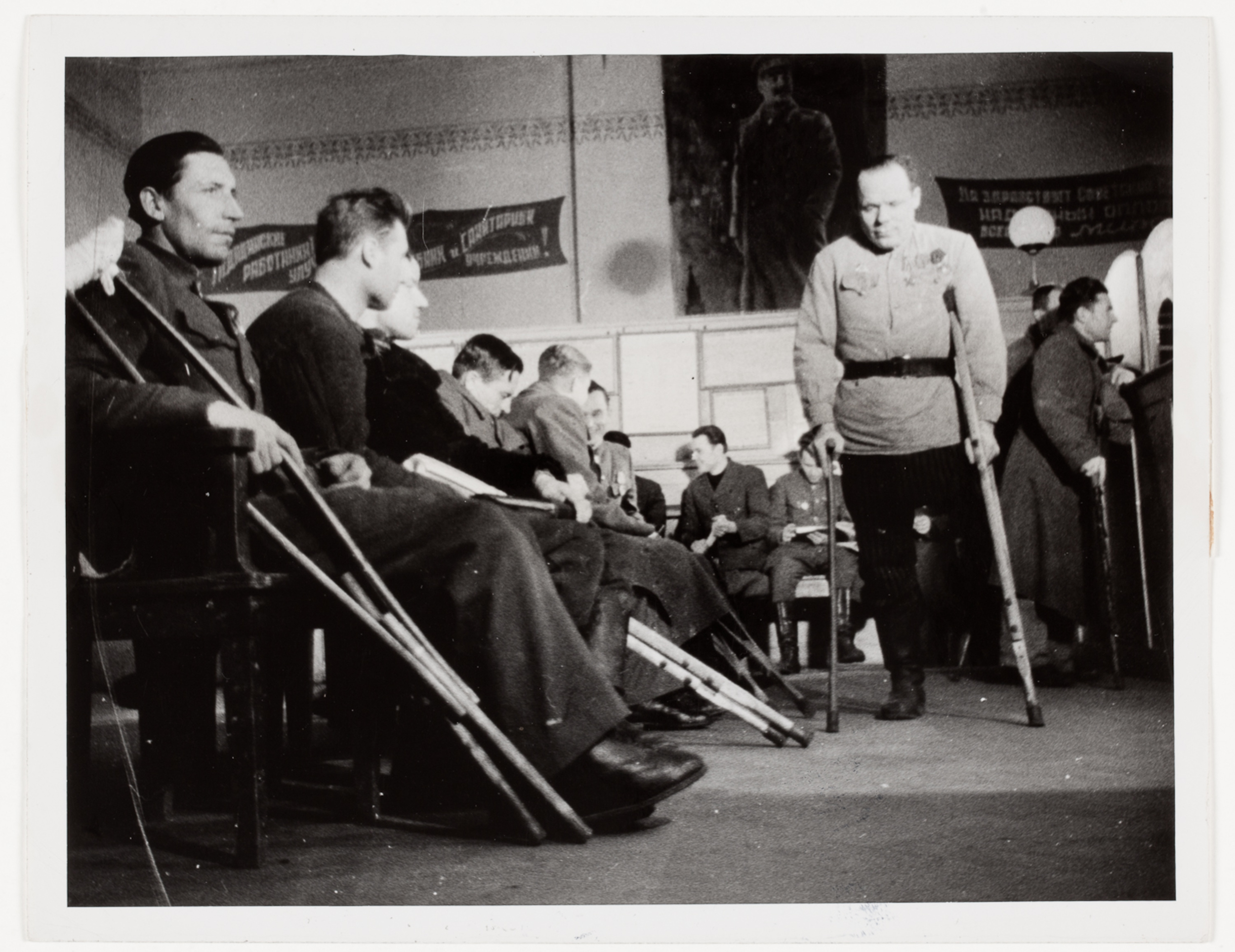 [Men injured by the war, USSR] | International Center of Photography