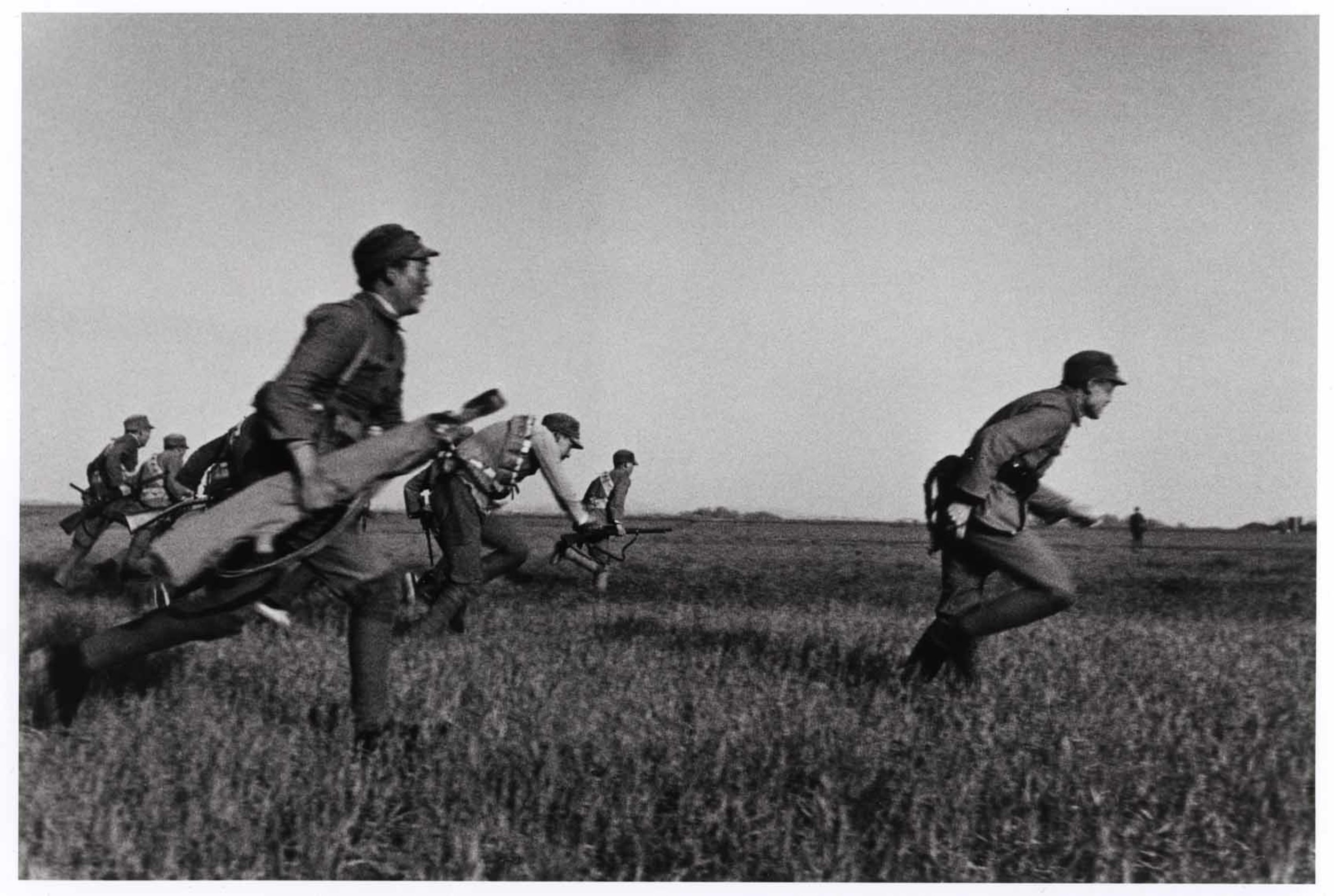[Nationalist soldiers training in a field, China] | International ...