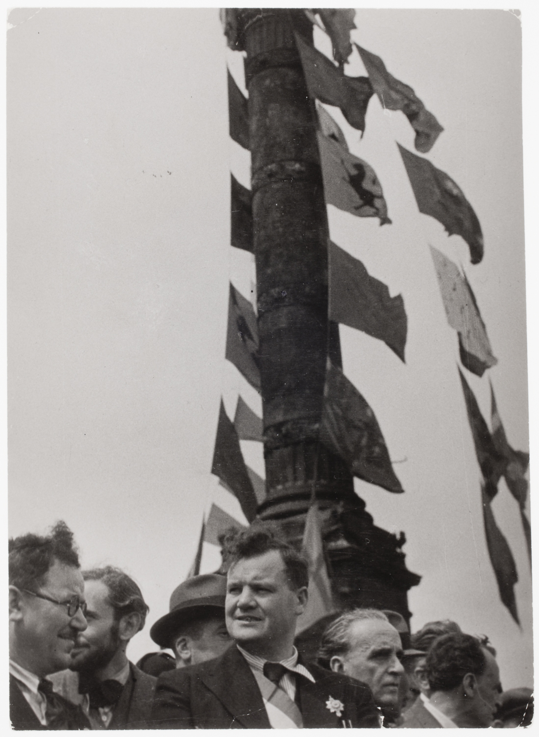[Maurice Thorez on Place de la Bastille during the July 14th ...