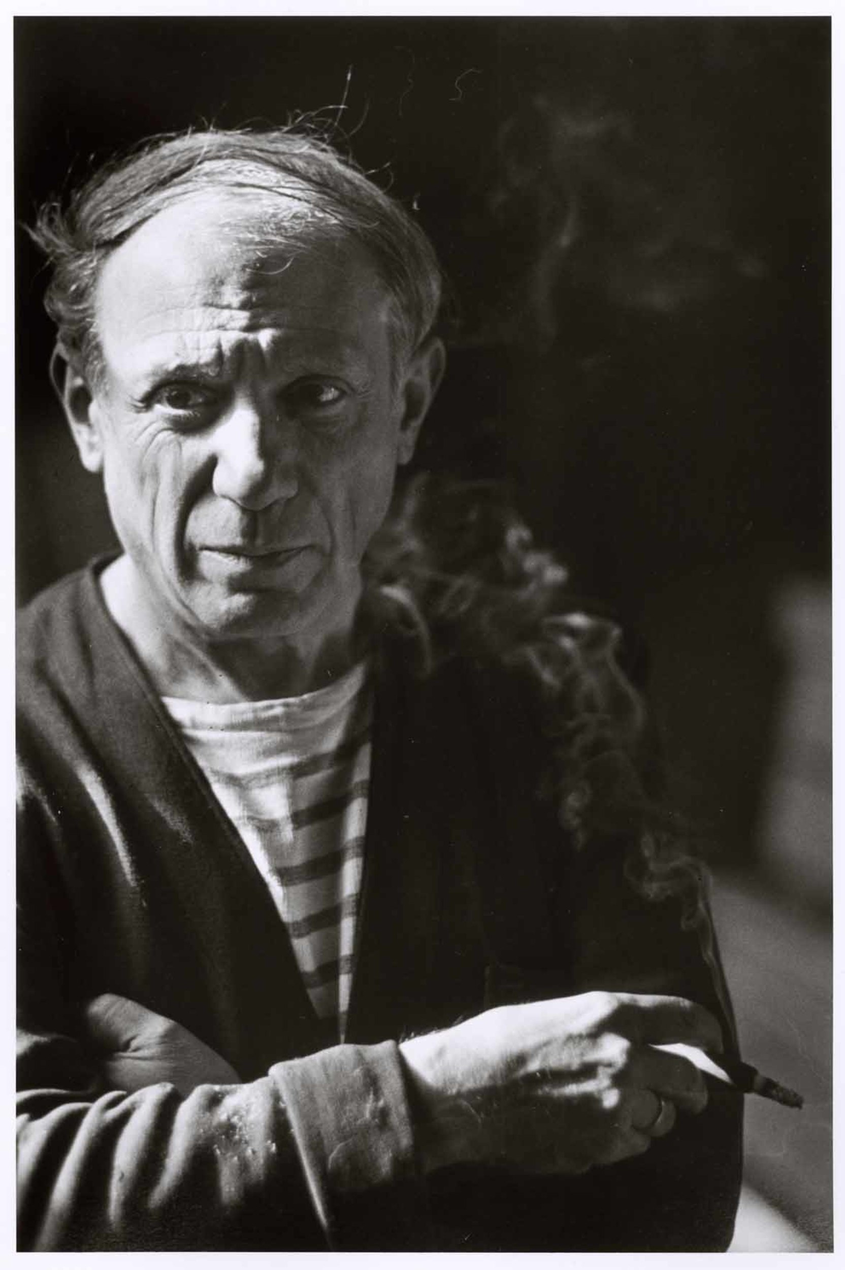 [Pablo Picasso in his studio, Paris] | International Center of Photography