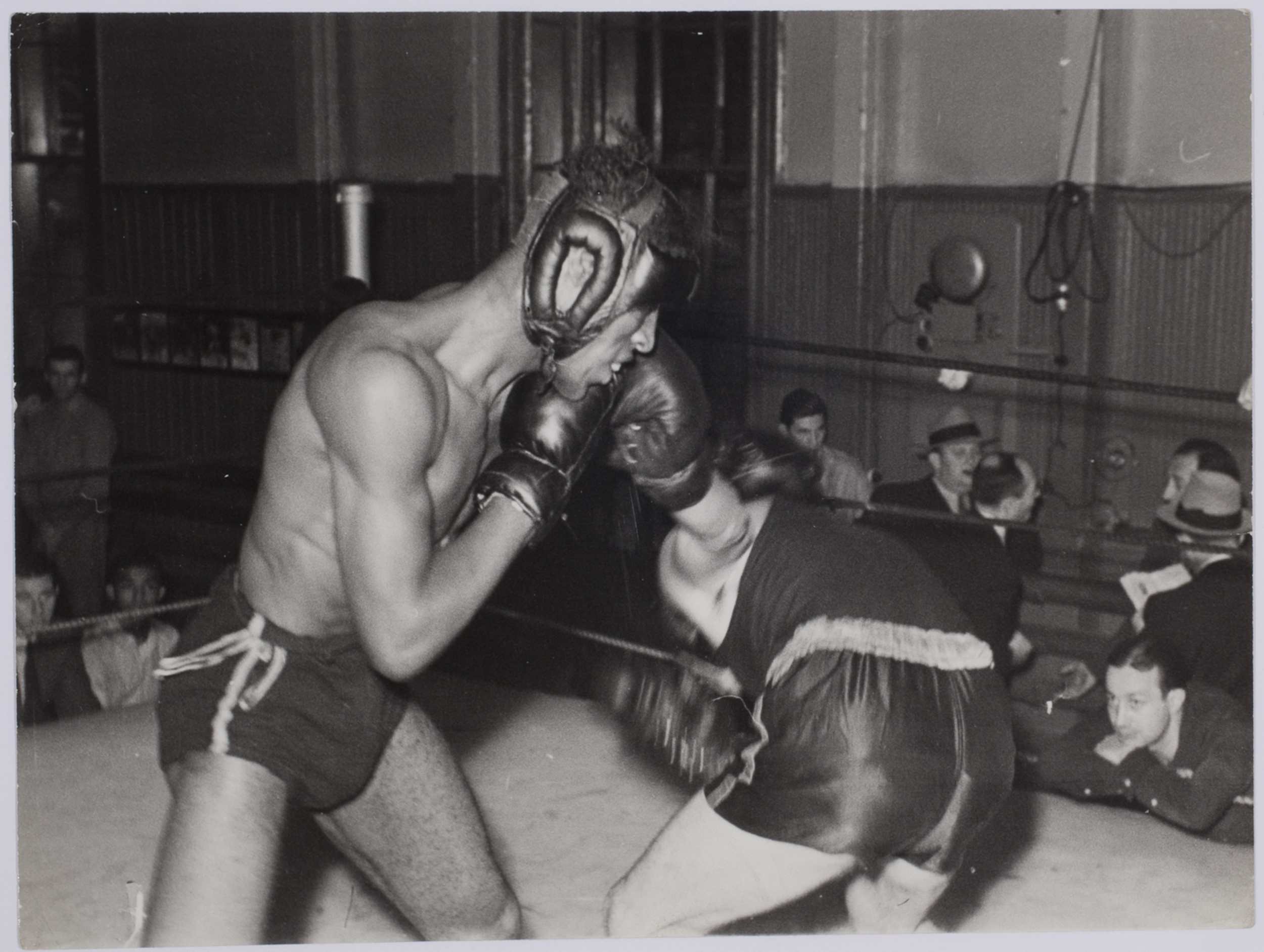 [Bobby Butch in ring, Stillman's Gym, New York] | International Center ...