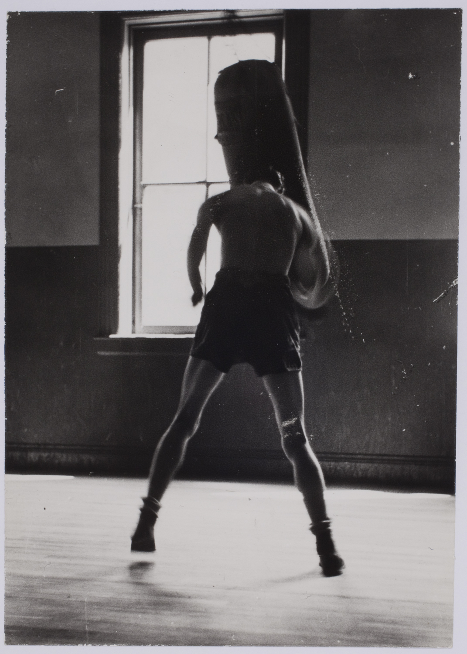 [Eddie Riley with punching bag, Stillman's Gym, New York ...