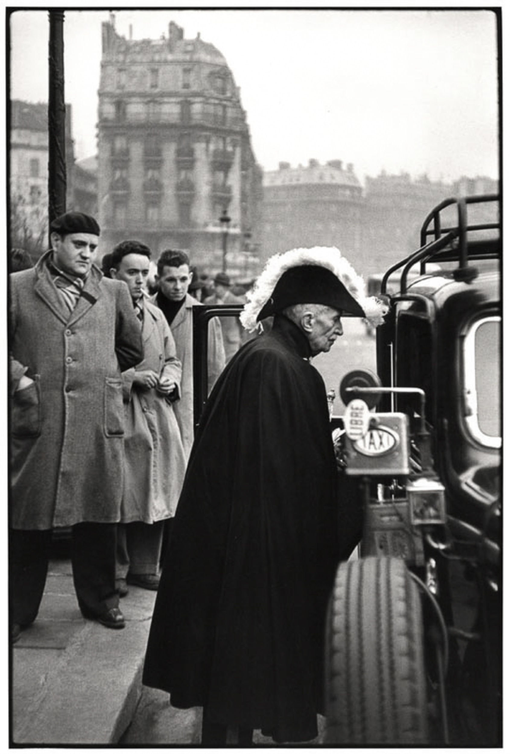 Academician on his way to a ceremony, Paris | International Center of ...