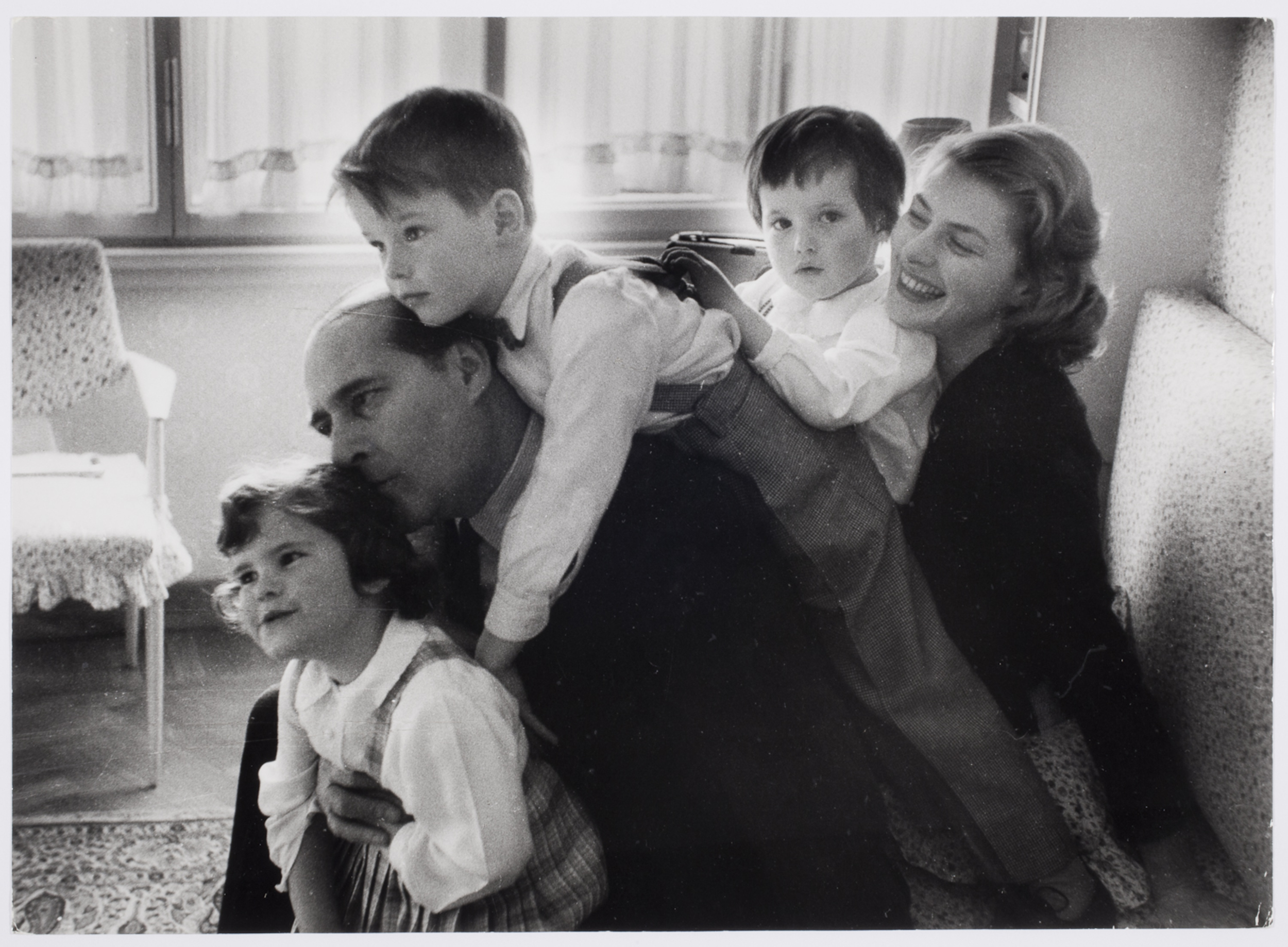 [Ingrid Bergman and her family, Rome] | International Center of Photography