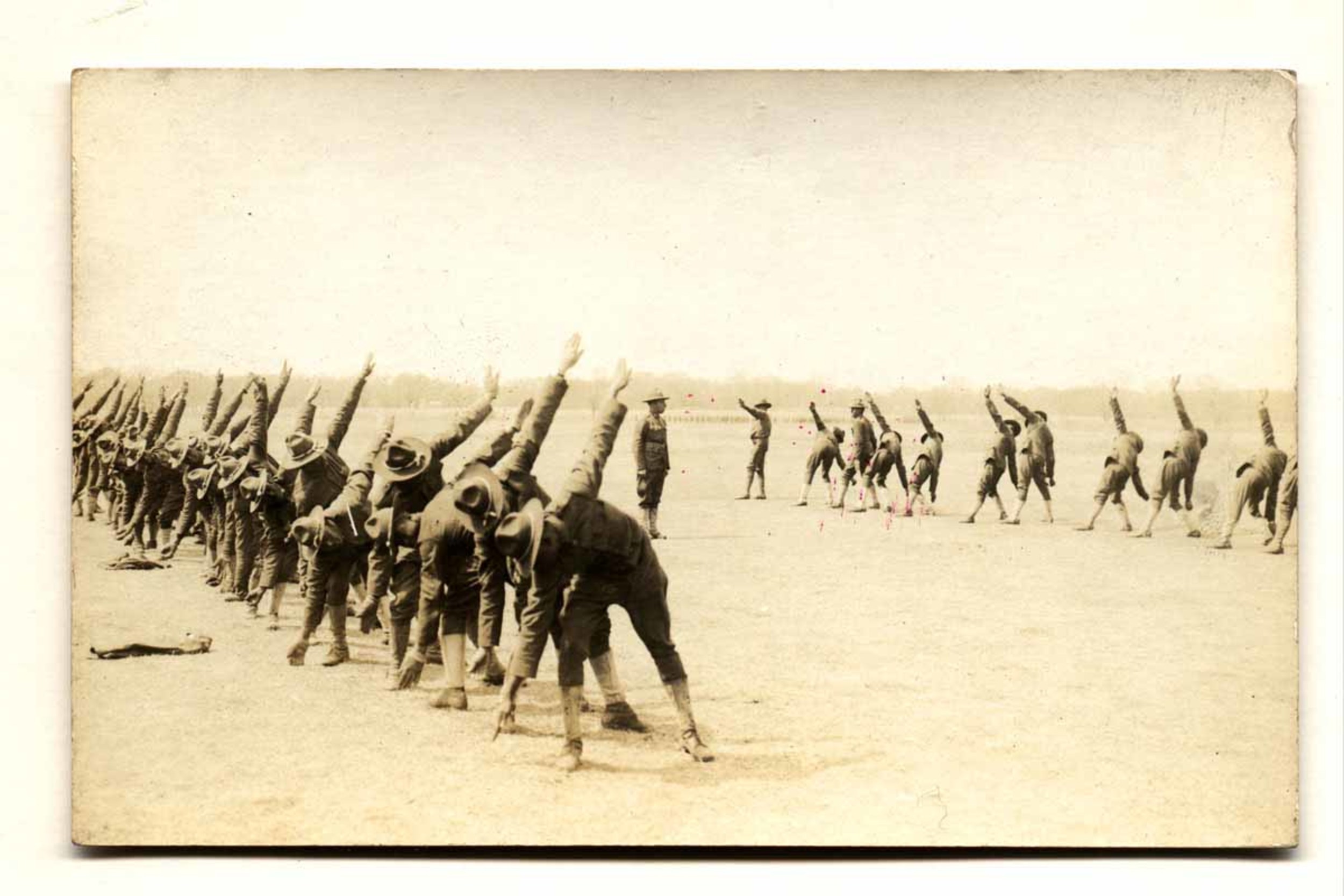 [Group of Soldiers Doing Calisthenics] | International Center of ...