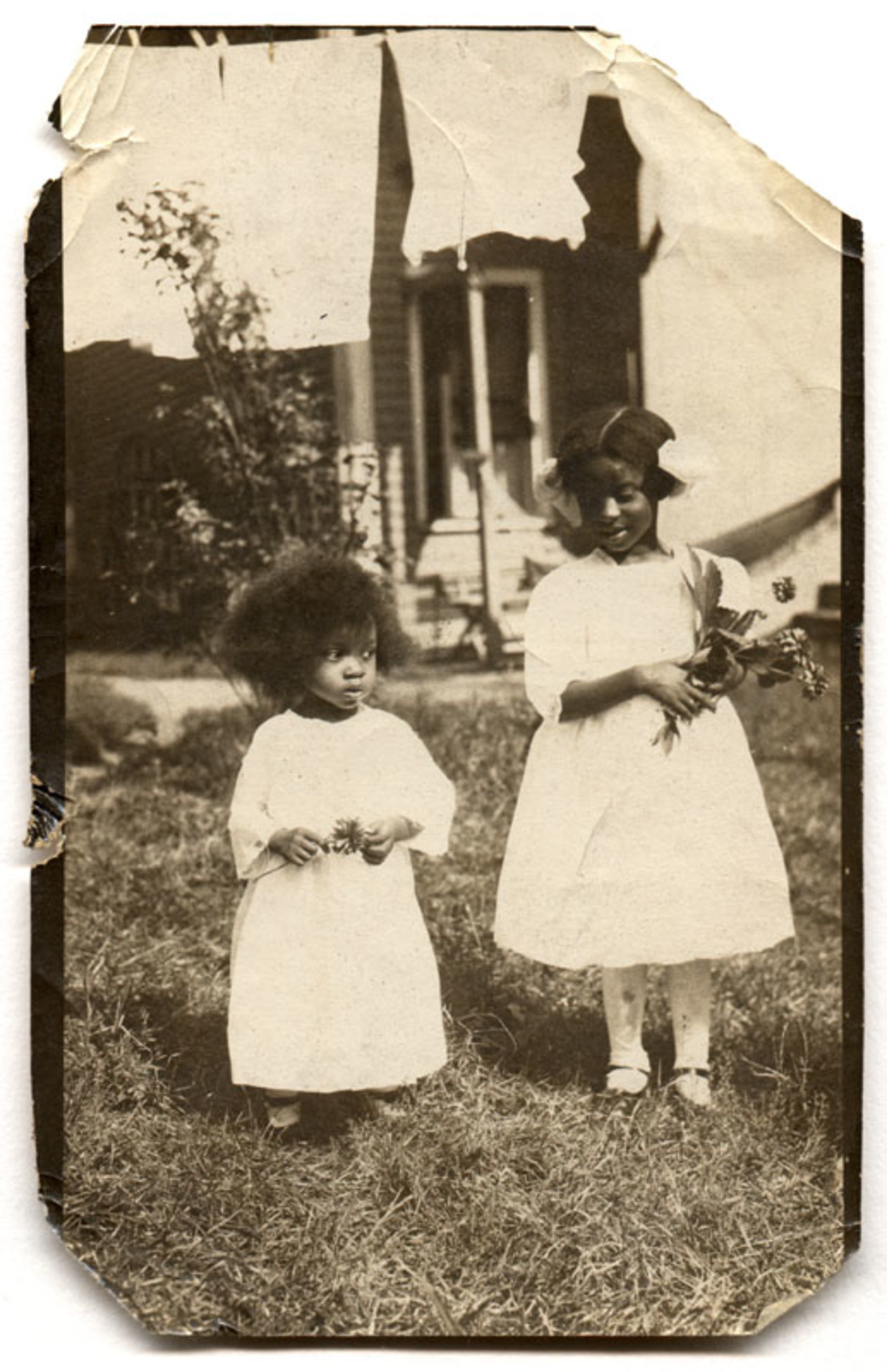 [Two Unidentified Girls] | International Center of Photography
