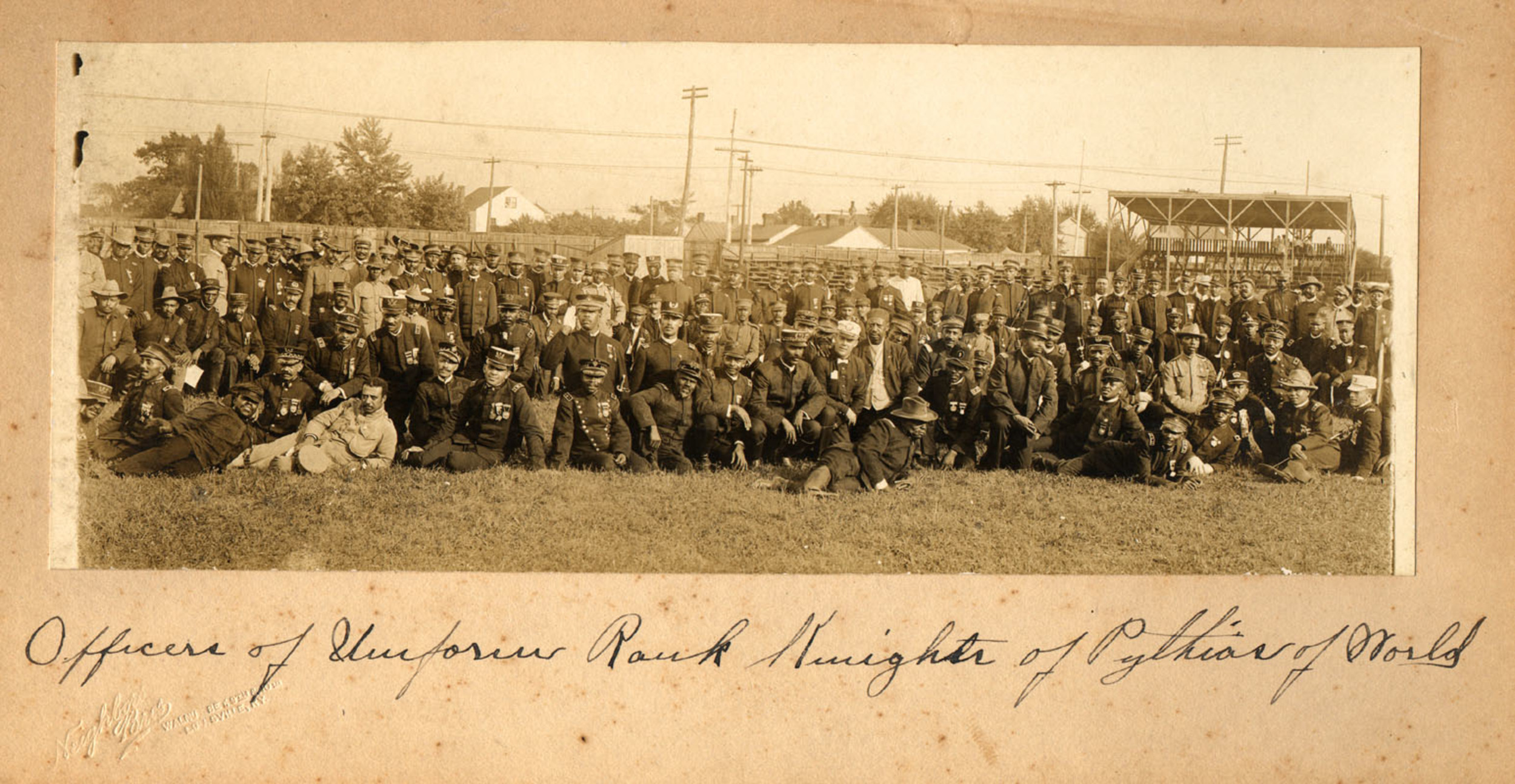 Officers of Uniform Rank Knights of Pythias of World | International ...