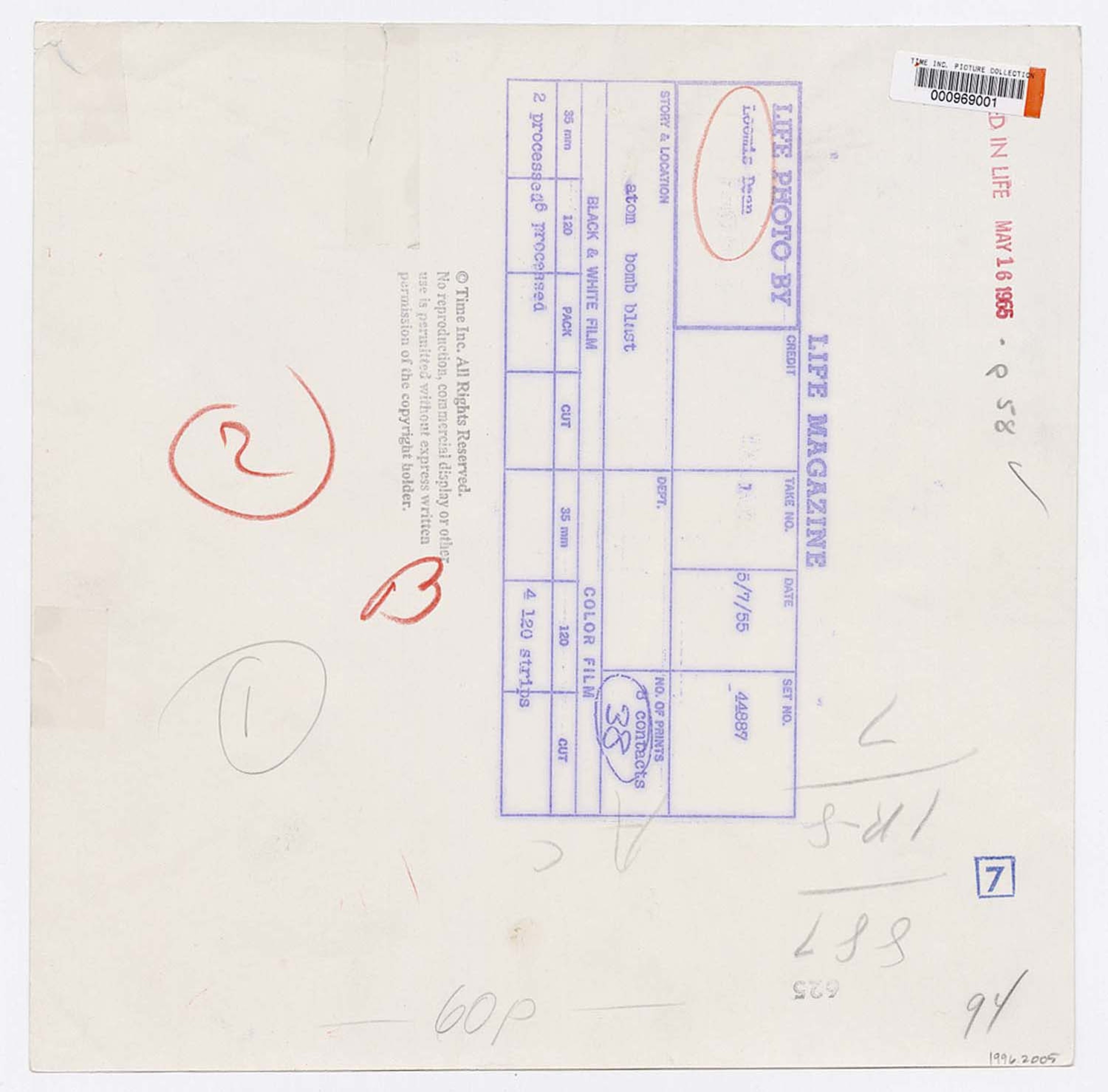 [Burned up except for face, this mannequin, was 7,000 feet from atomic ...