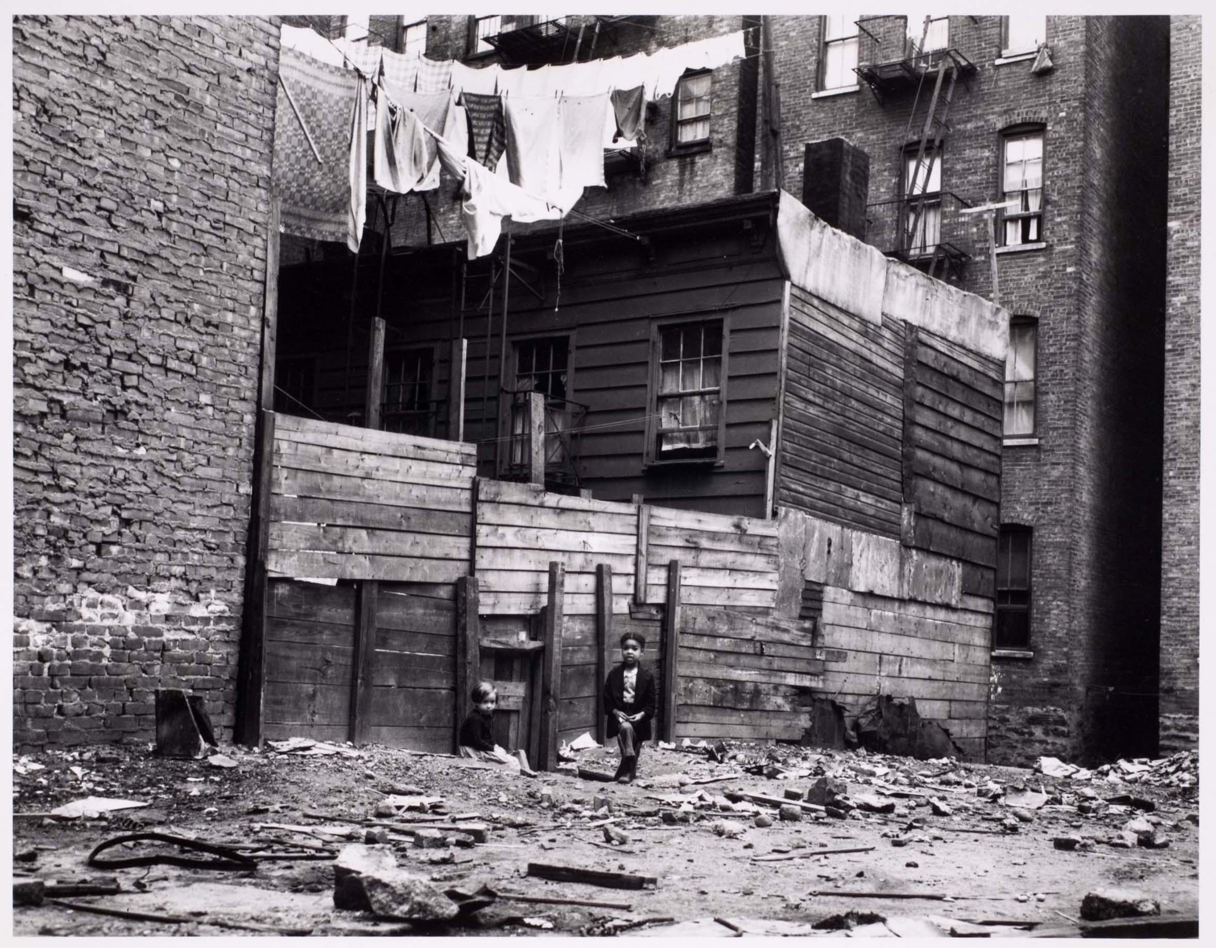 Back Houses Built between Tenement Buildings | International Center of ...