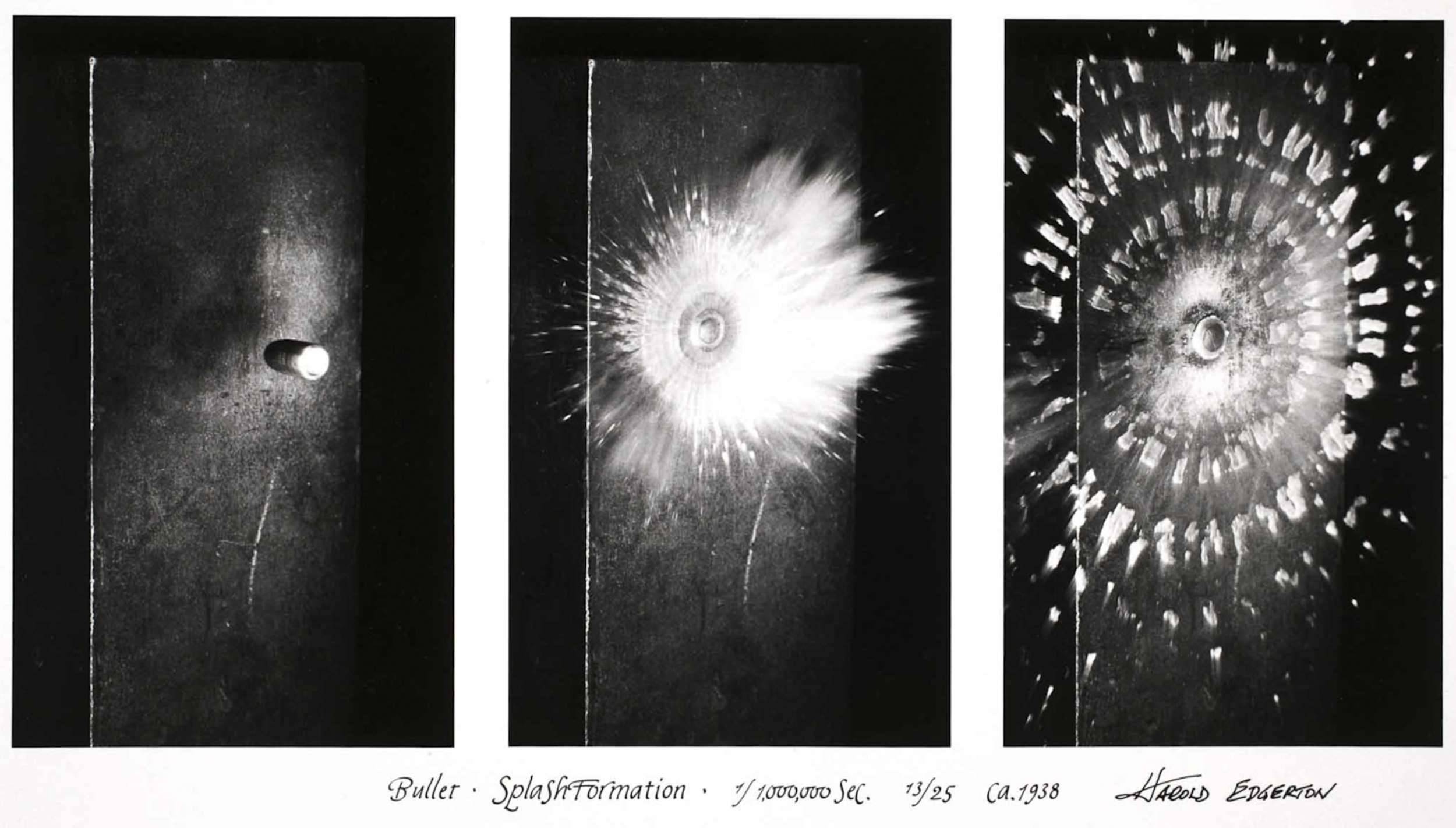 Bullet splash | International Center of Photography