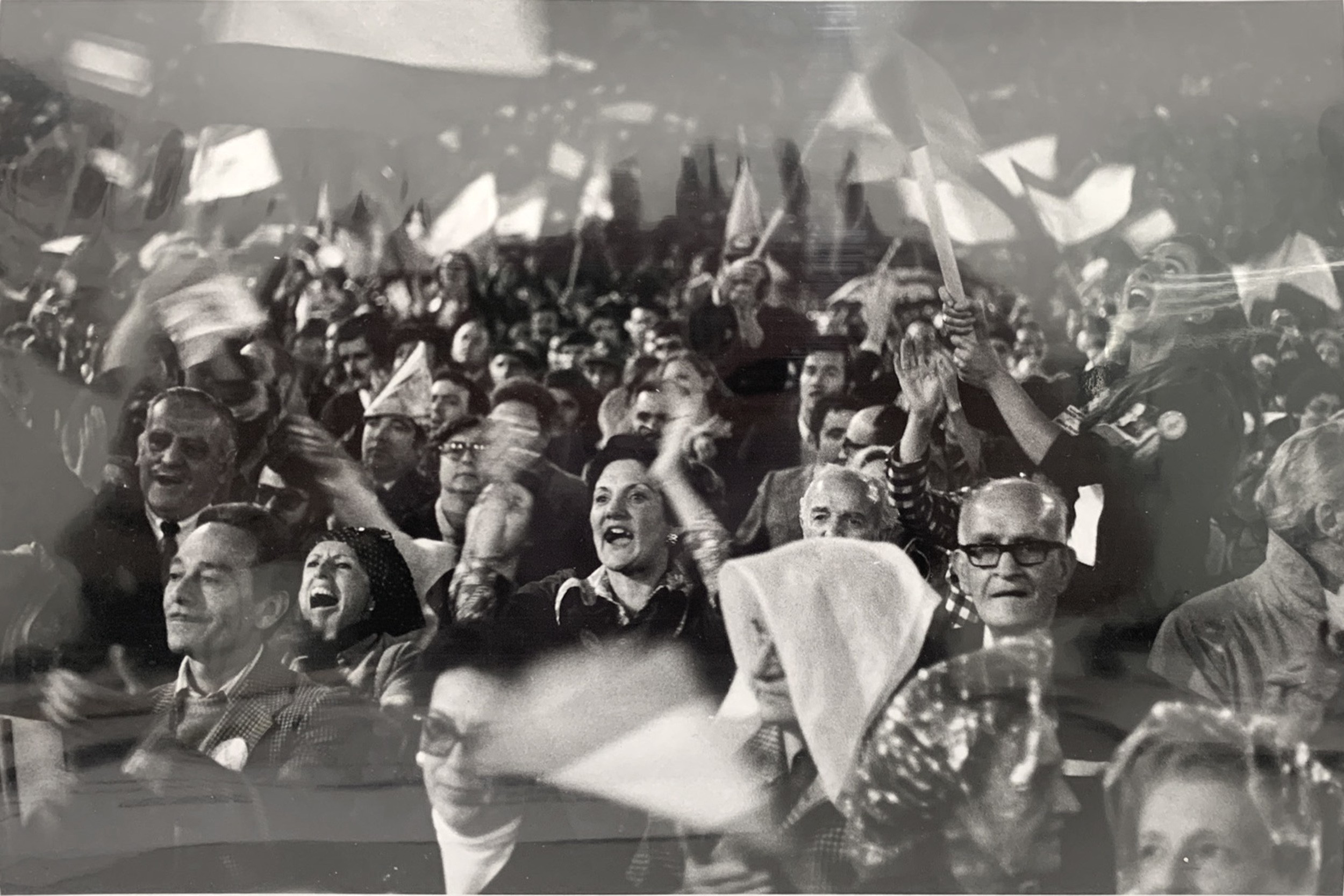 [Spain's supports of Fraga Irribarne, leader of Right-Wing movement ...