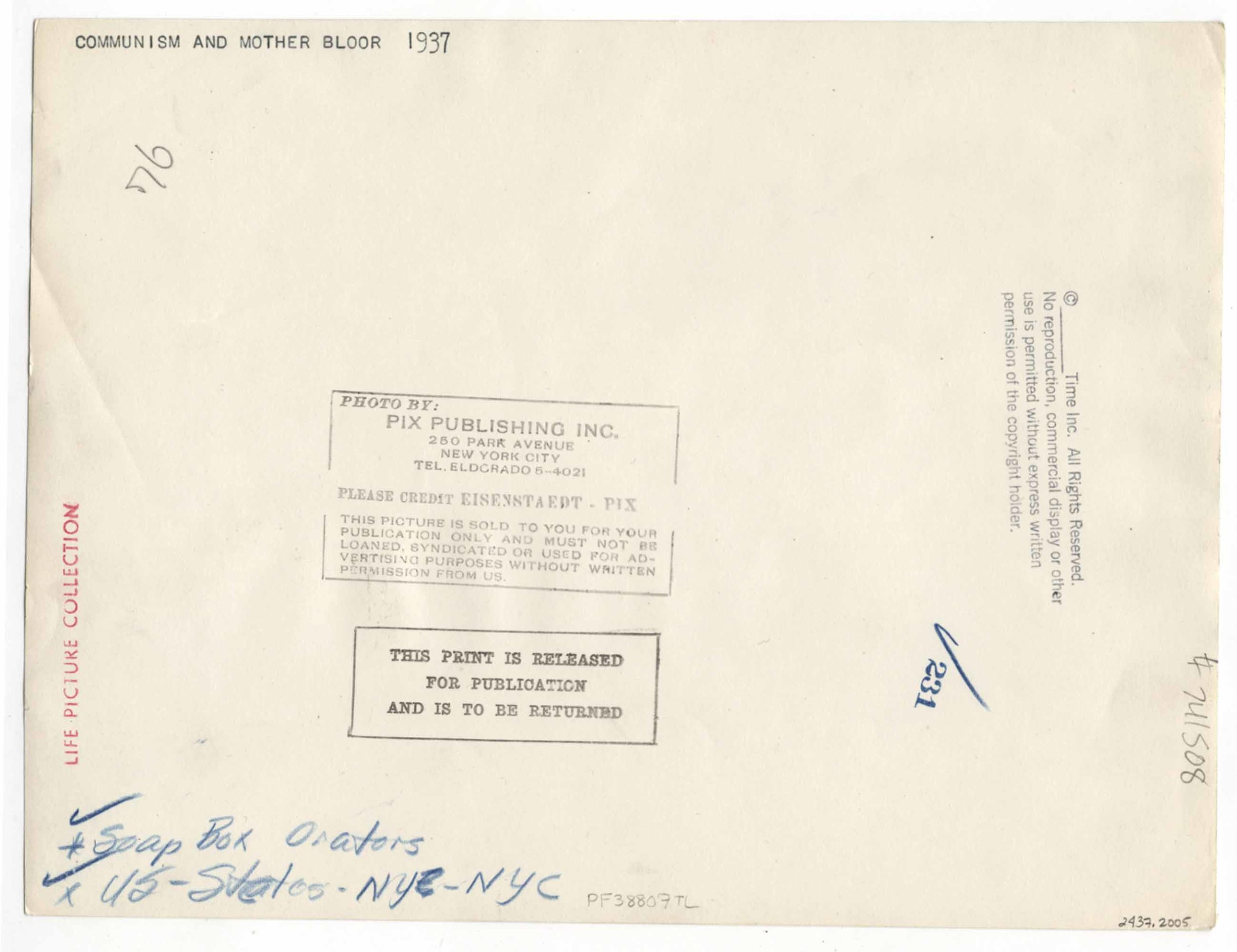 Soap Box Orator | International Center of Photography