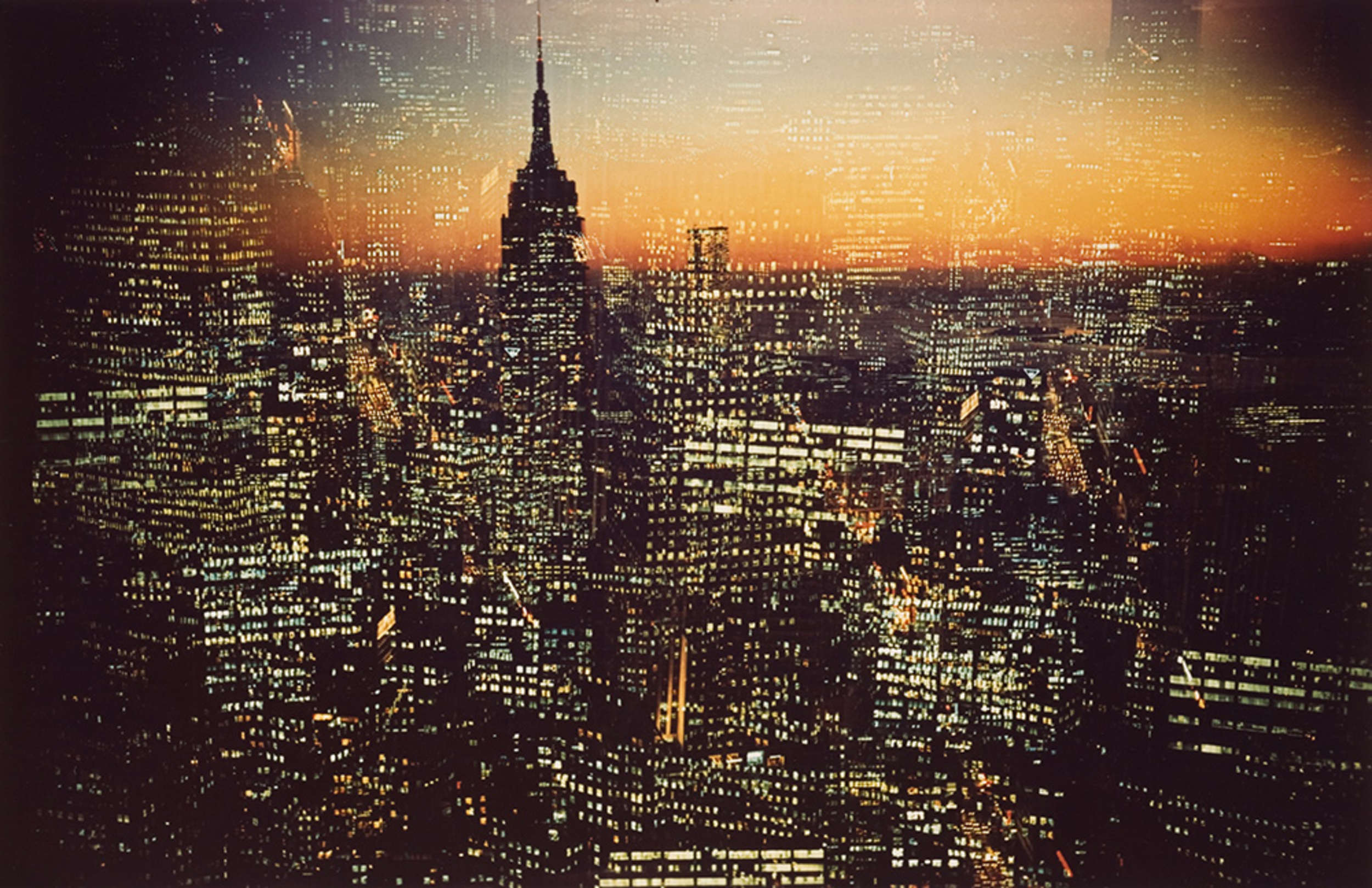 New York City night scene | International Center of Photography