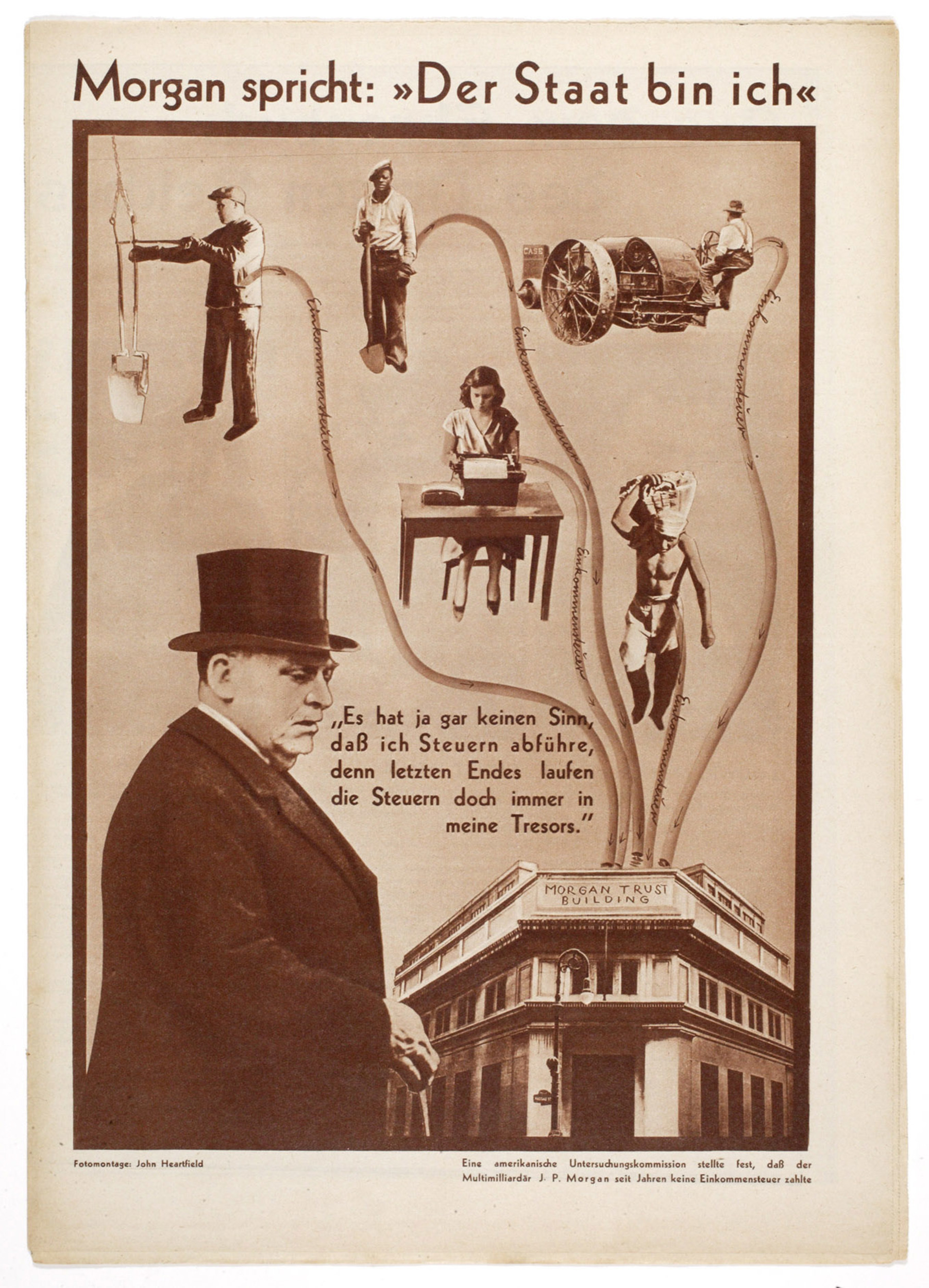 John Heartfield, Periodical Illustrations | International Center of ...