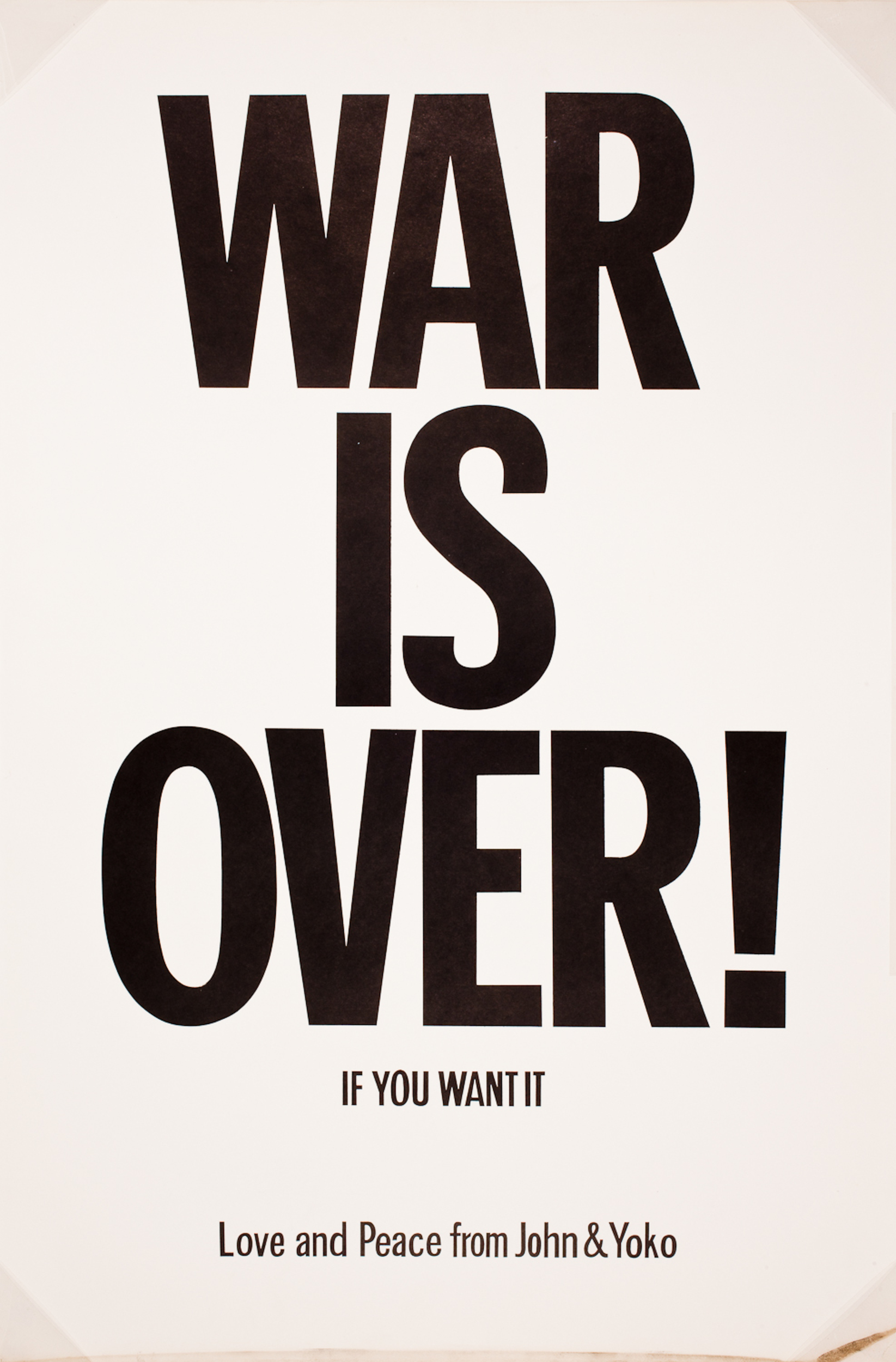 War Is Over! | International Center of Photography
