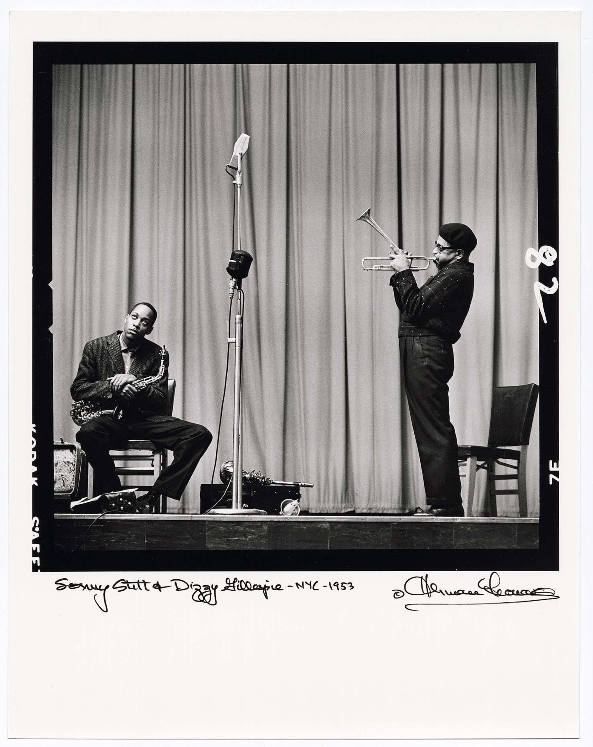Sonny Stitt and Dizzy Gillespie, NYC | International Center of Photography