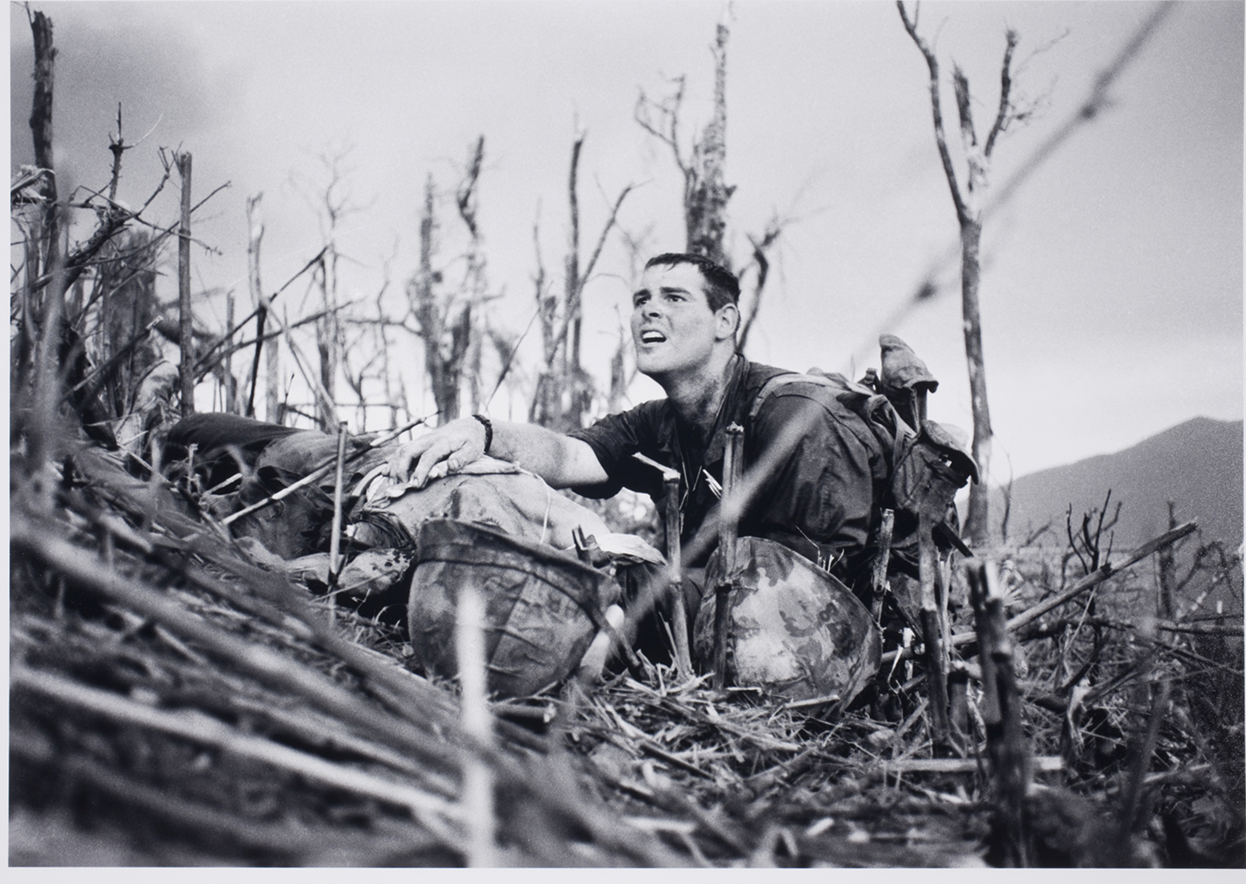 Corpsman in Anguish | International Center of Photography