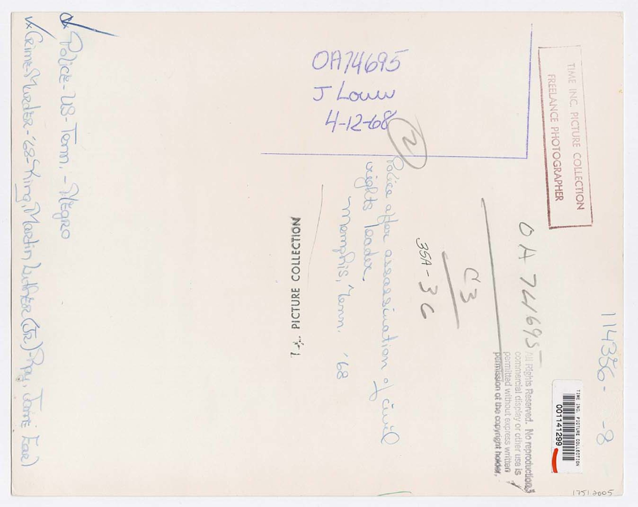 Police after assassination of civil rights leader | International ...