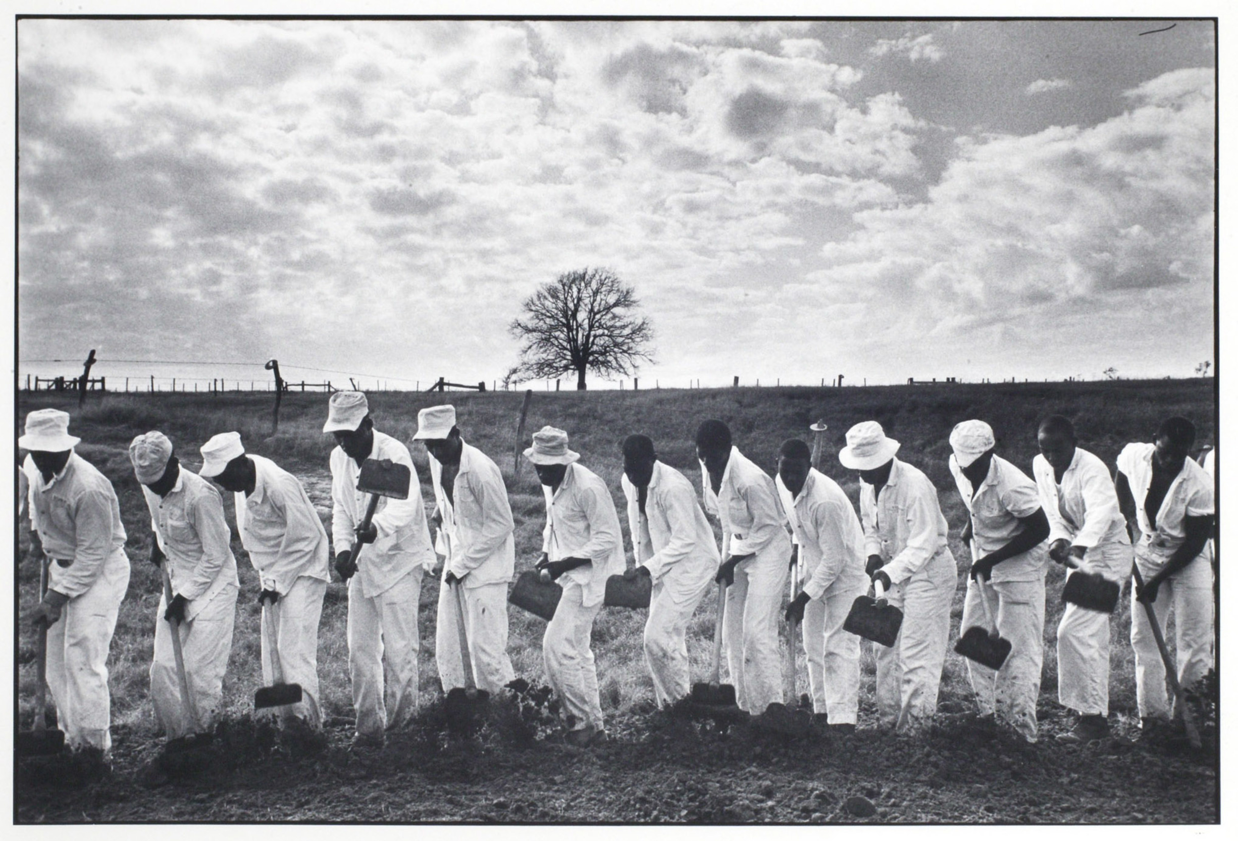 The line, Ferguson Unit, Texas | International Center of Photography