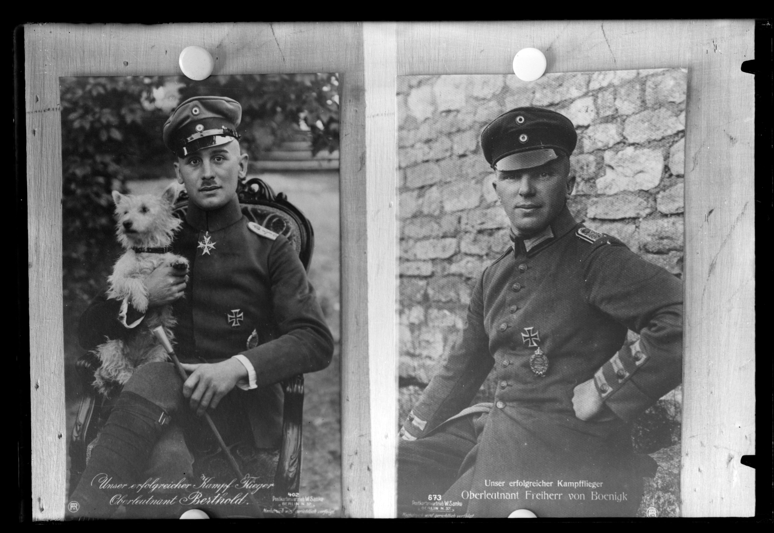 [Sanke postcards of Rudolf Berthold and Oskar Freiherr von Boenigk ...
