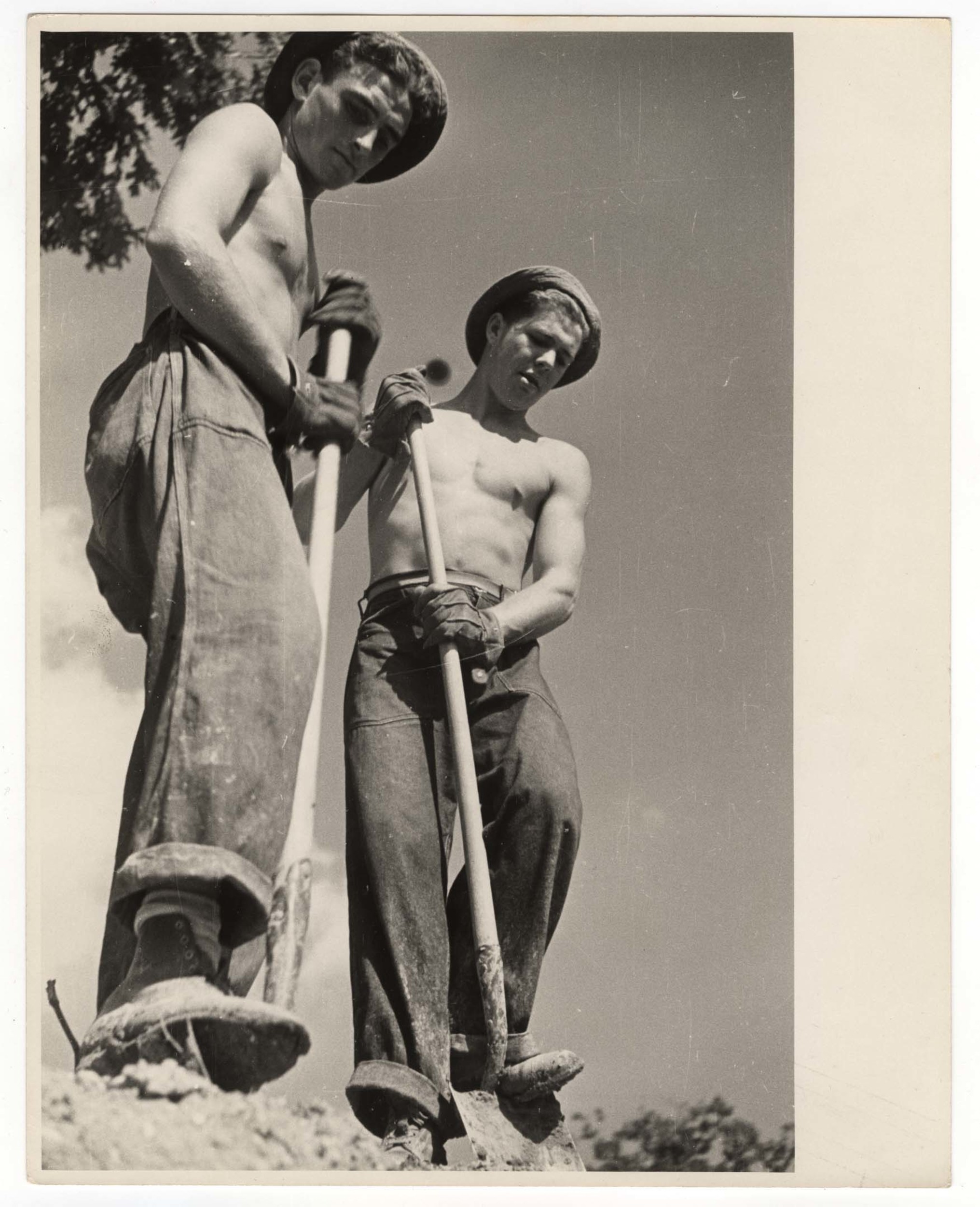 CCC (Civilian Conservation Corps) boys at work, Prince George's County ...