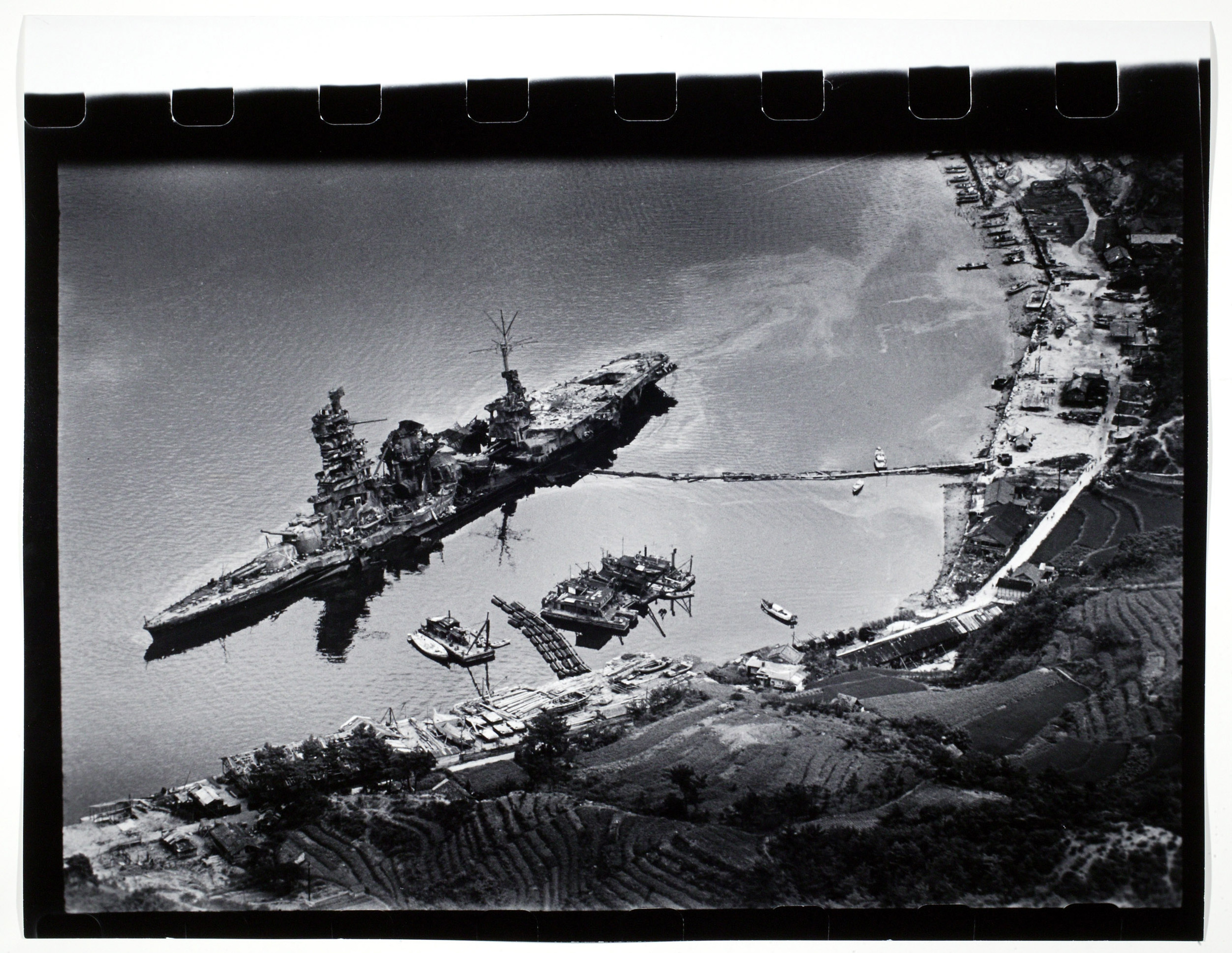 Destroyed Japanese Battleship | International Center of Photography