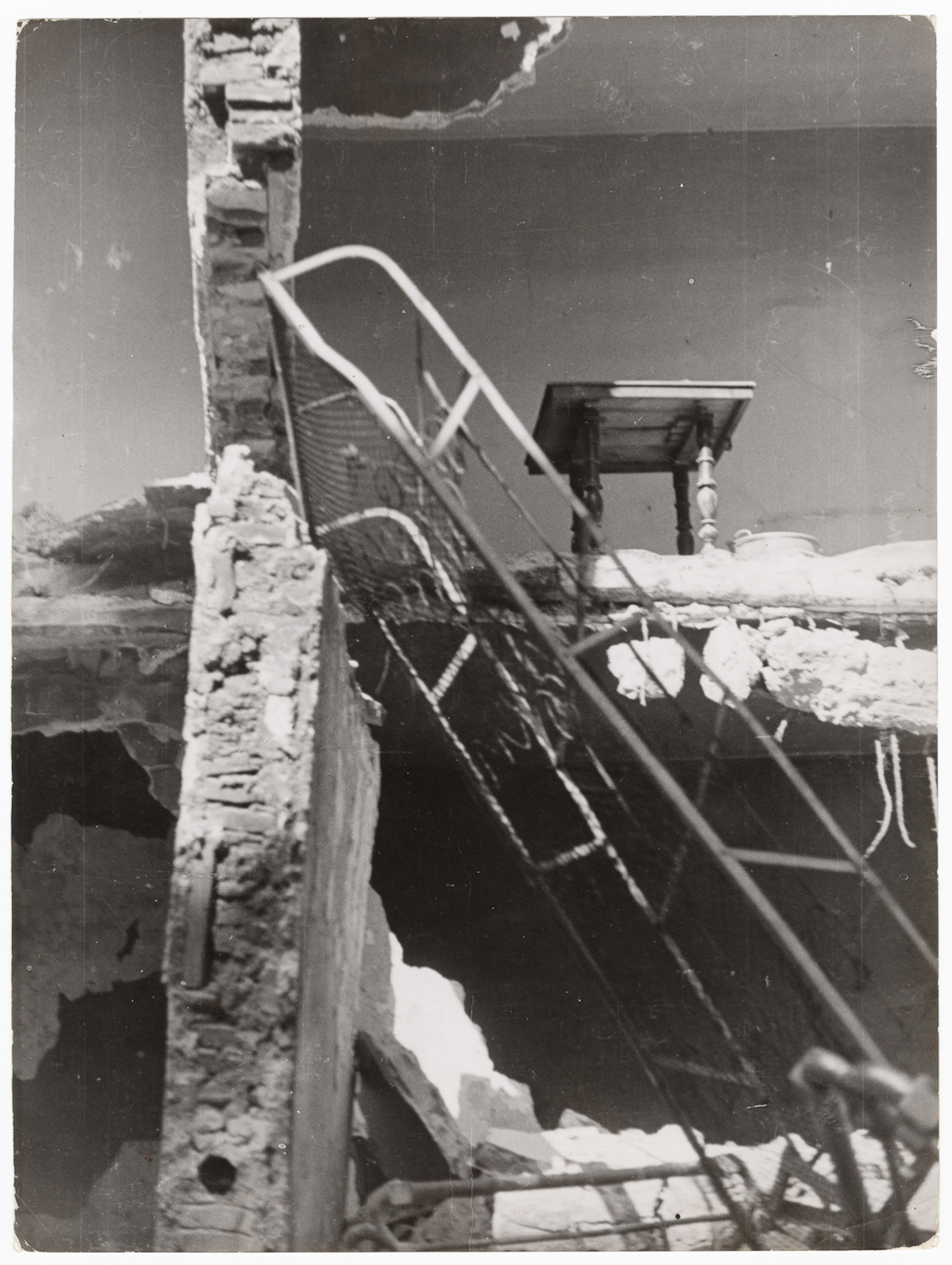 [Destroyed building, Madrid] | International Center of Photography