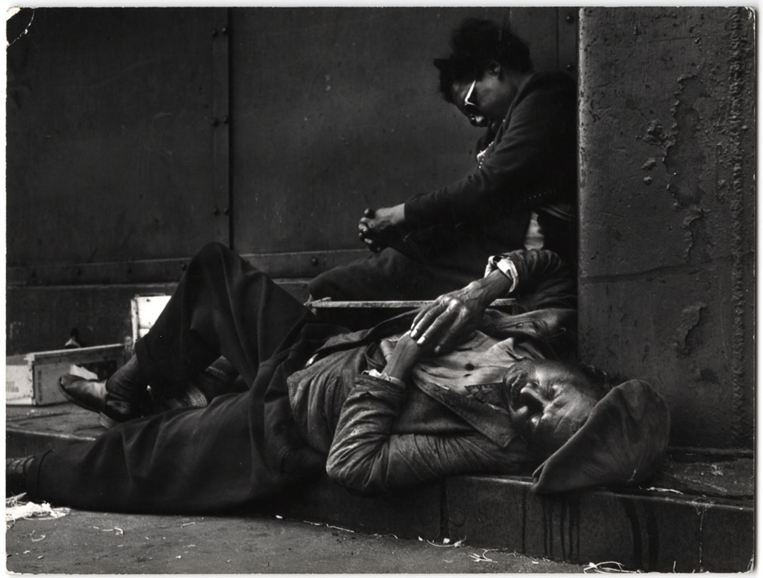 [Homeless couple] | International Center of Photography