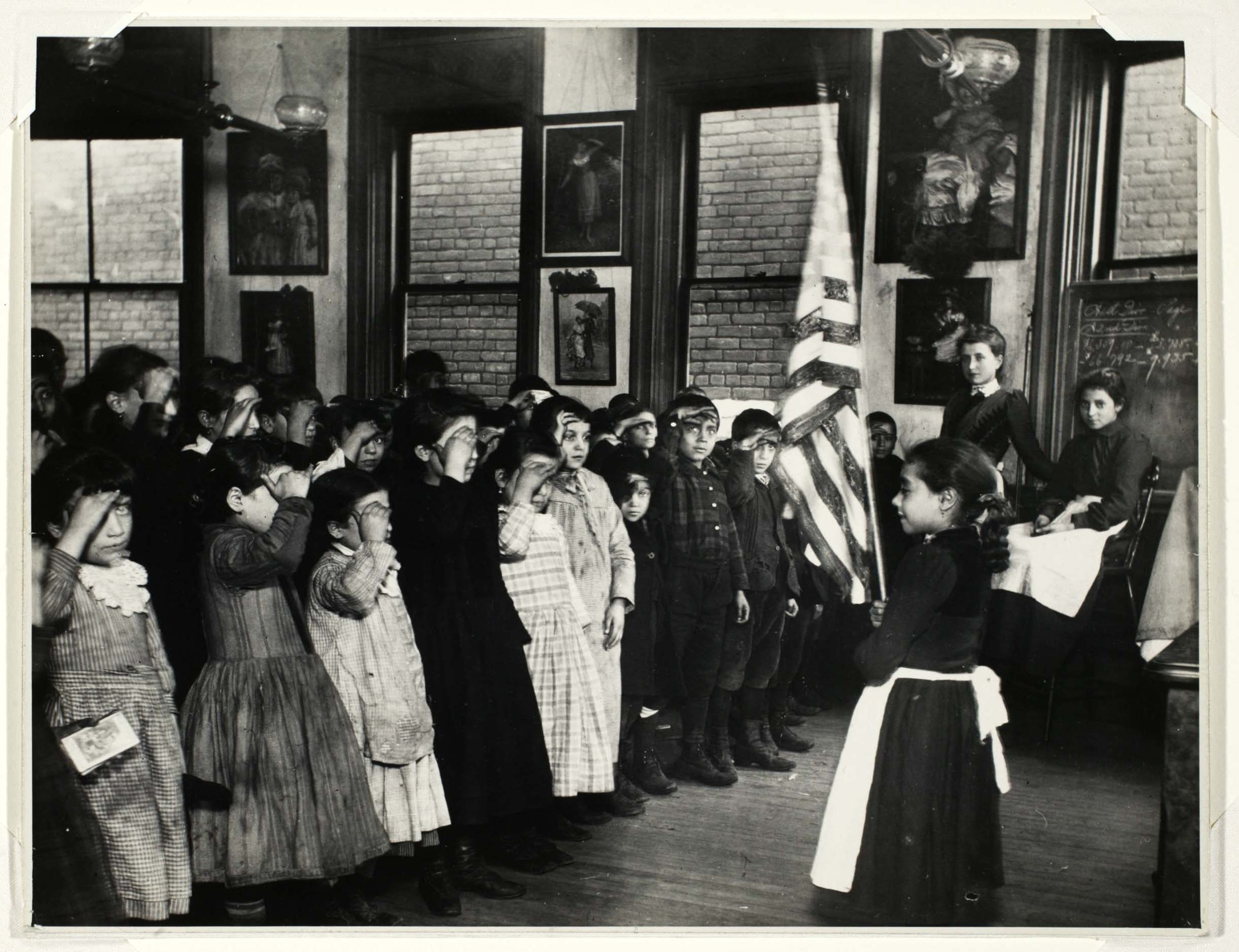 Saluting the Flag | International Center of Photography