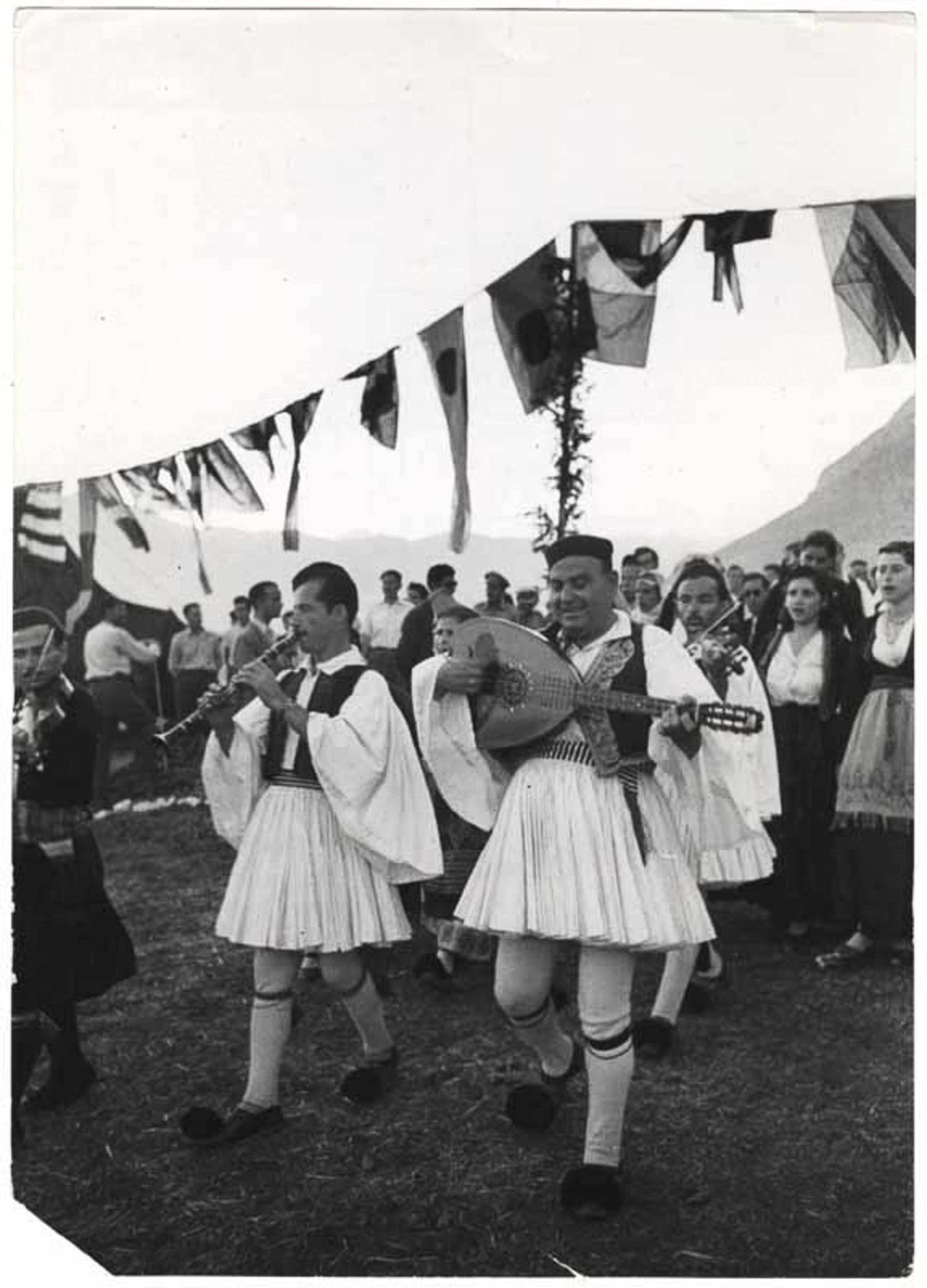 [Folk band in costumes, Delphi, Greece] | International Center of ...
