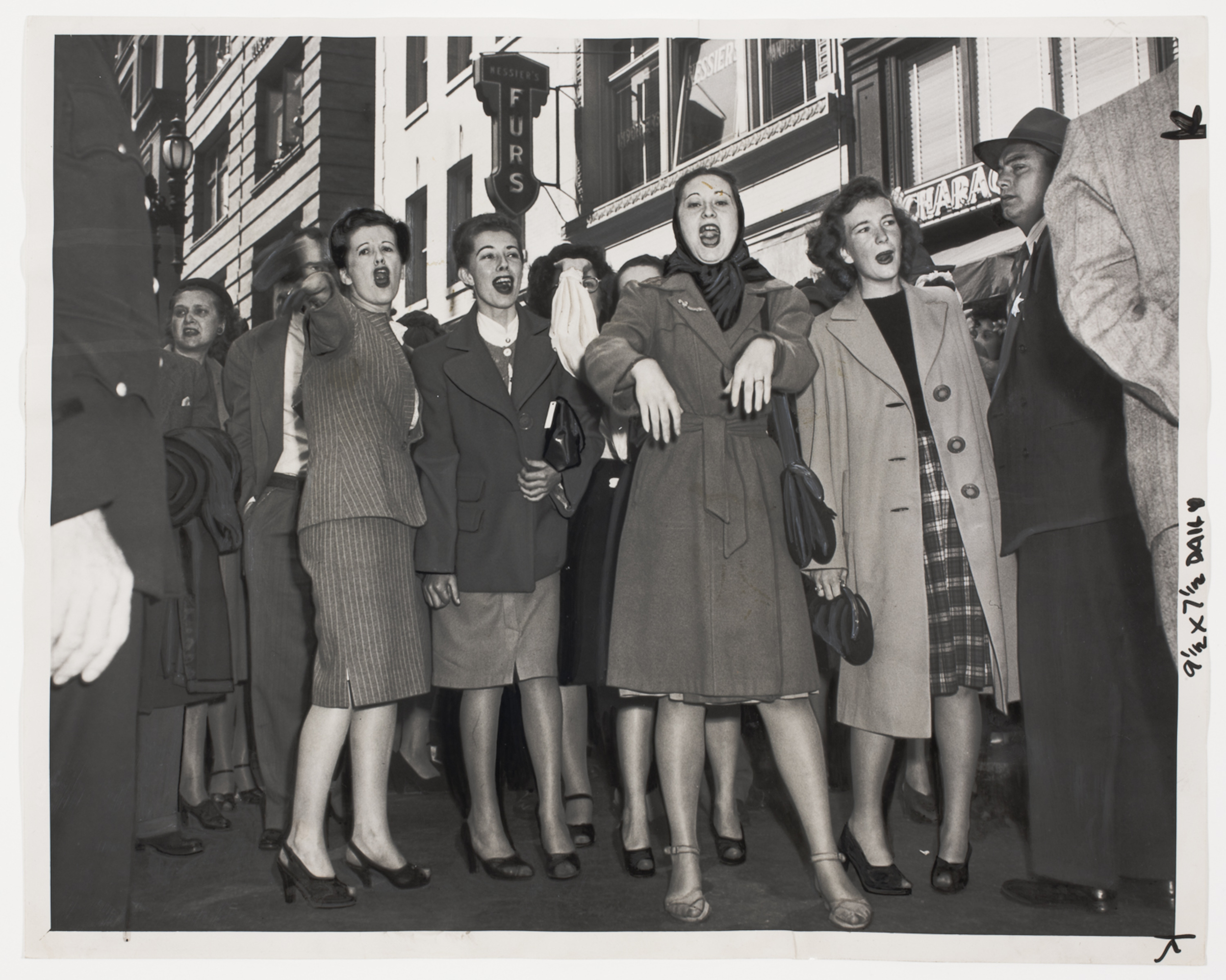 [Women demonstrating during telephone strike, San Francisco ...