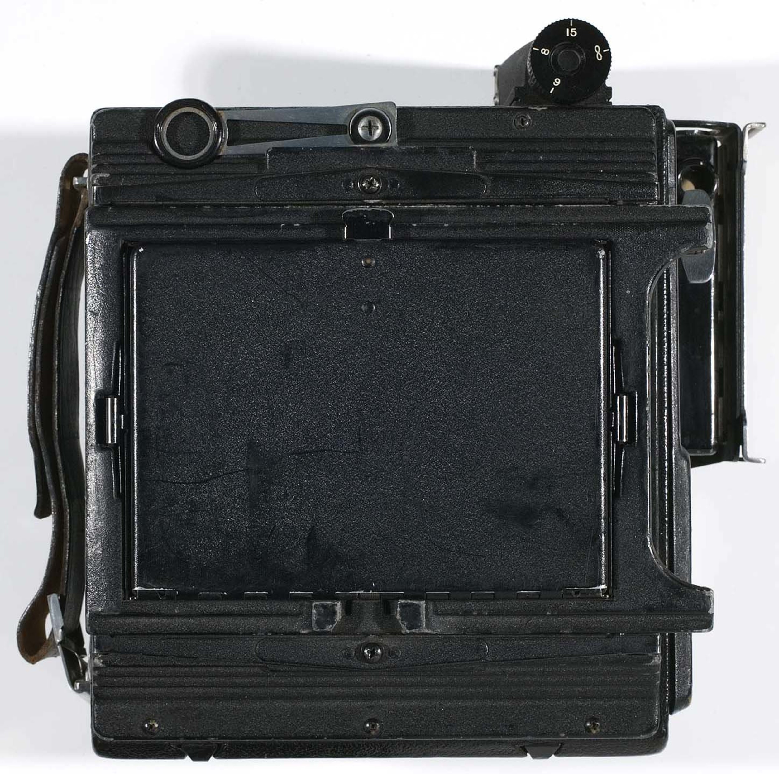 [Weegee's Speed Graphic camera] | International Center of Photography