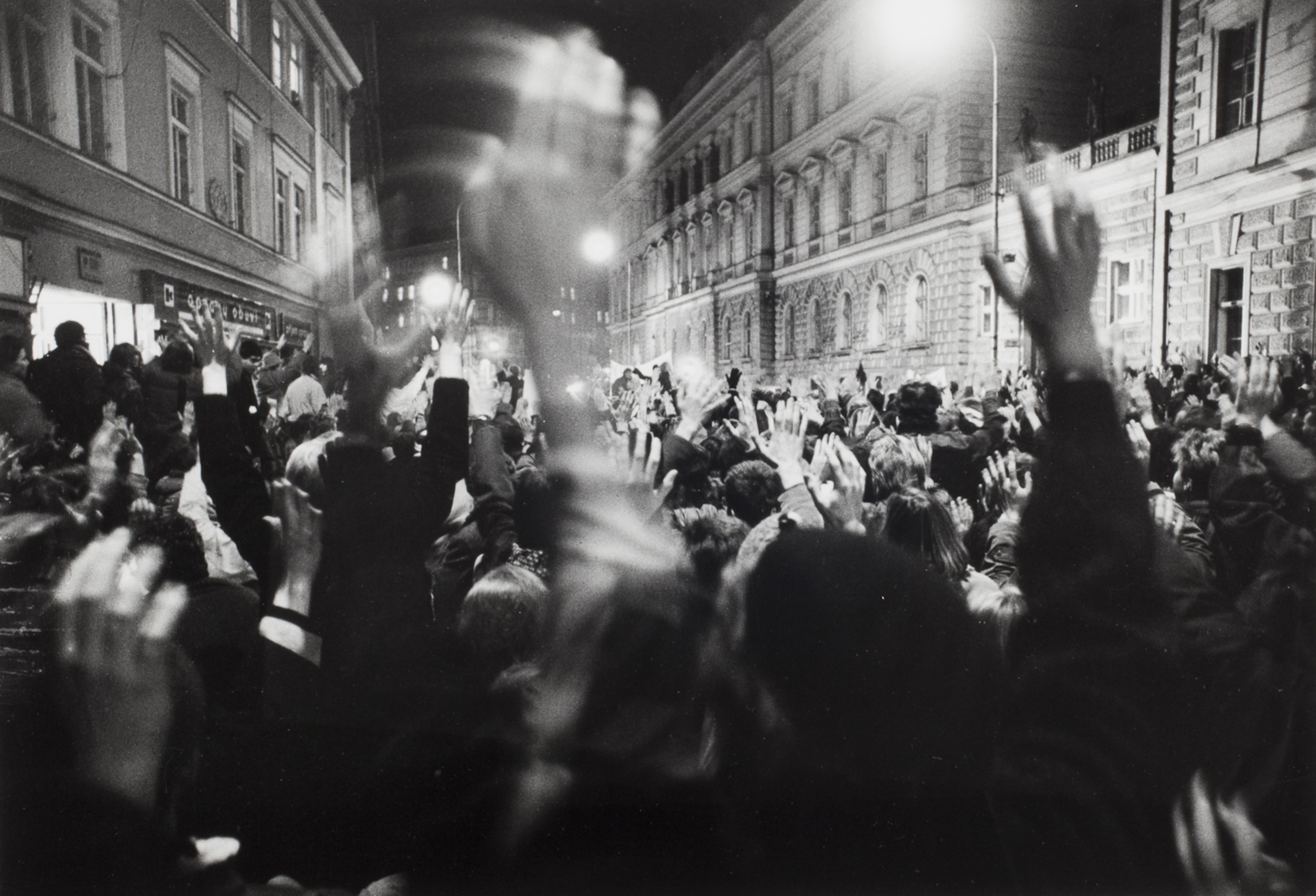 Peaceful protesters took the streets, Prague | International Center of ...