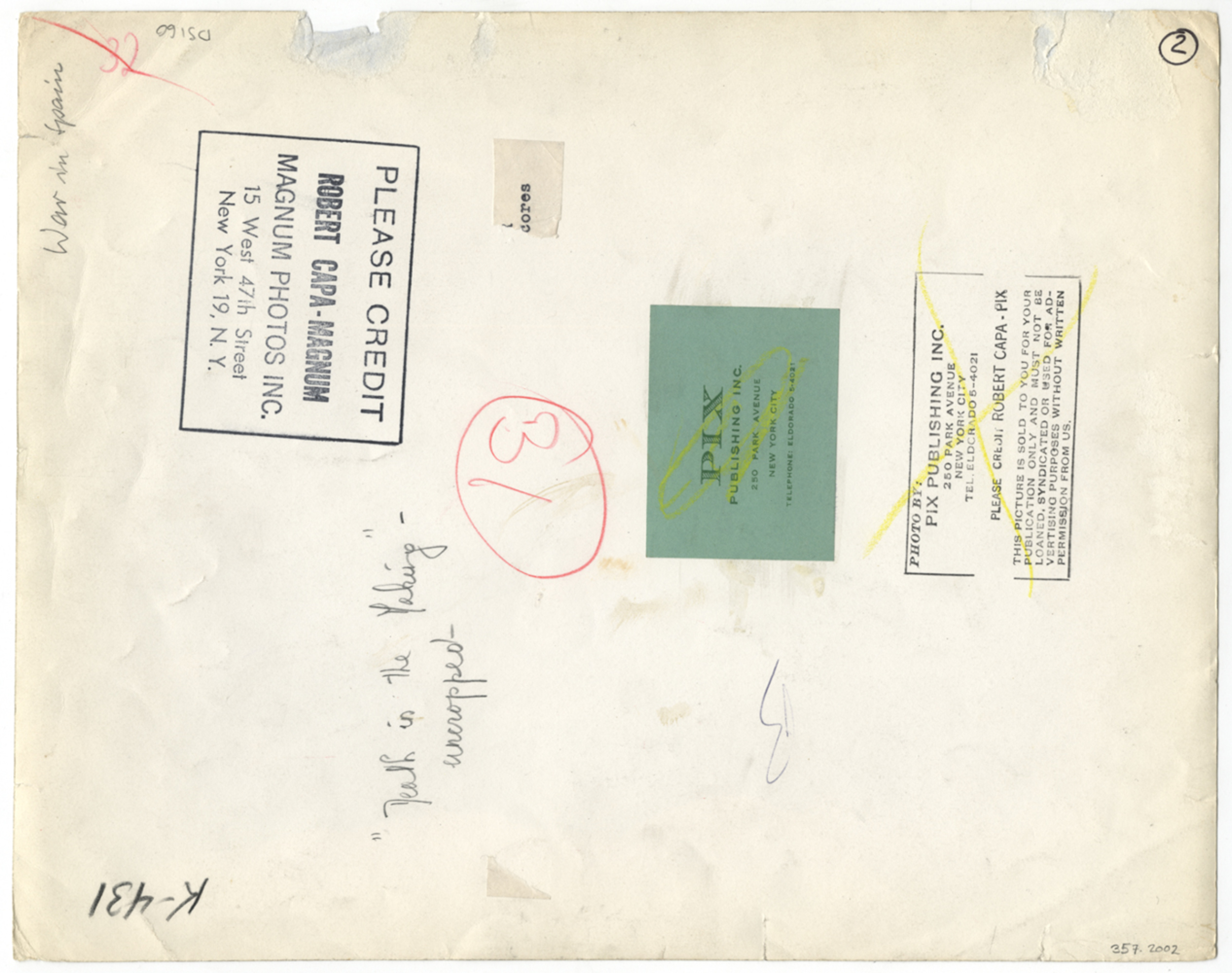 [Corpses in the morgue after the bombing, Valencia, Spain ...